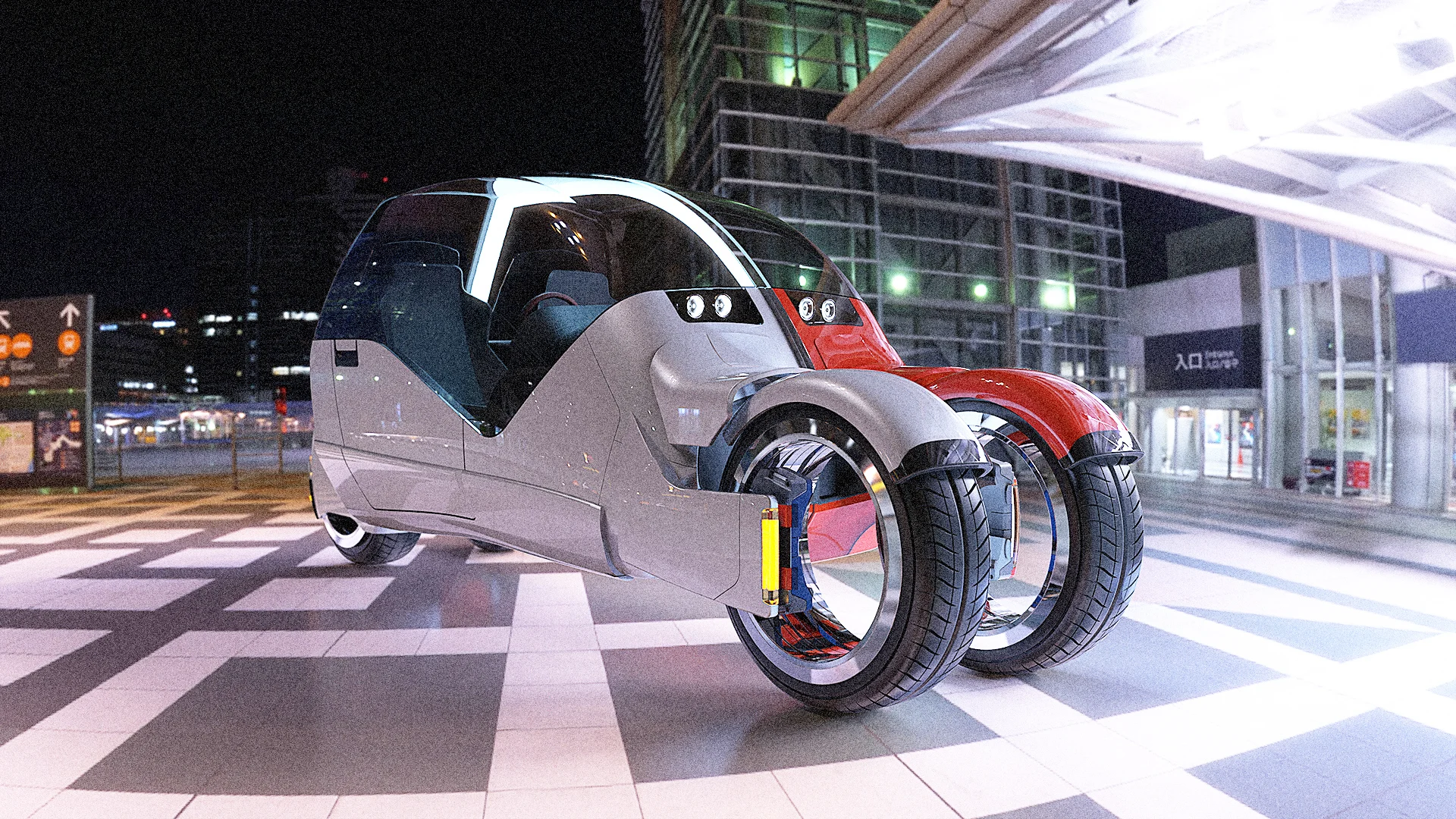 This Awesome Concept Car Splits Into Two Motorcycles - Fast Company