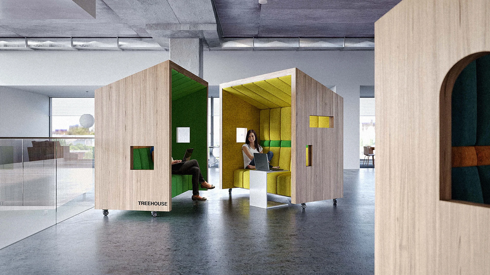 Tree Houses Inspired These Moveable Office Hideouts - Fast Company