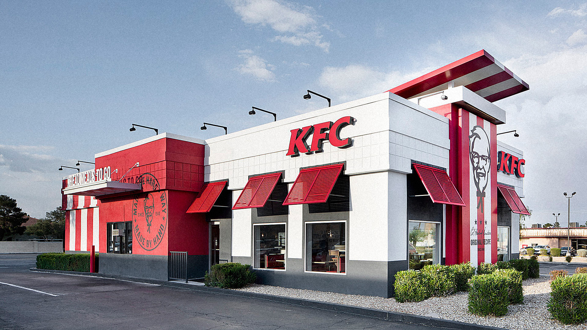 KFC's Redesigned Store Looks Like A Half-Finished Banksy - Fast Company