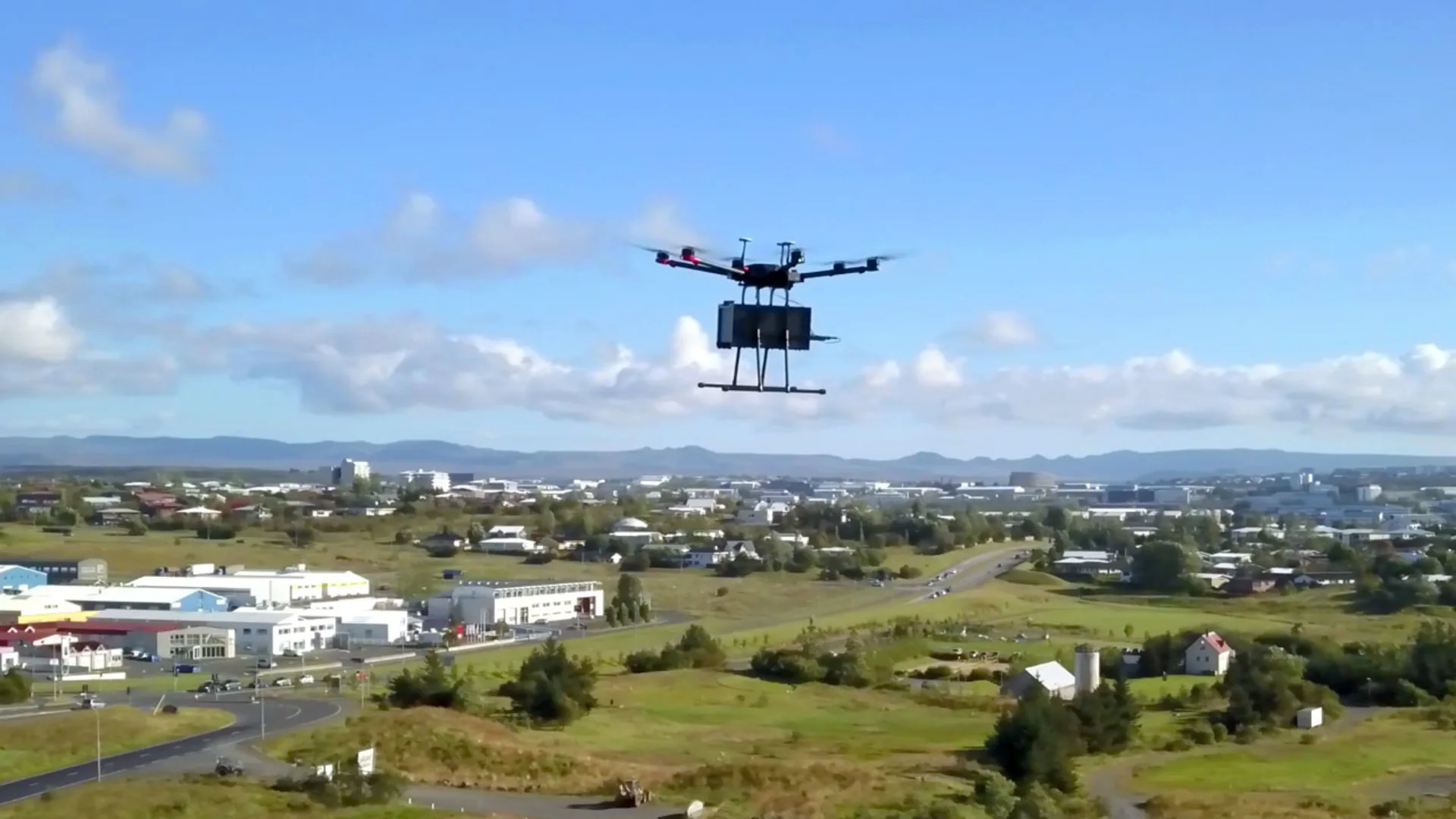 Flying food comes to Iceland with a fully operational drone delivery ...