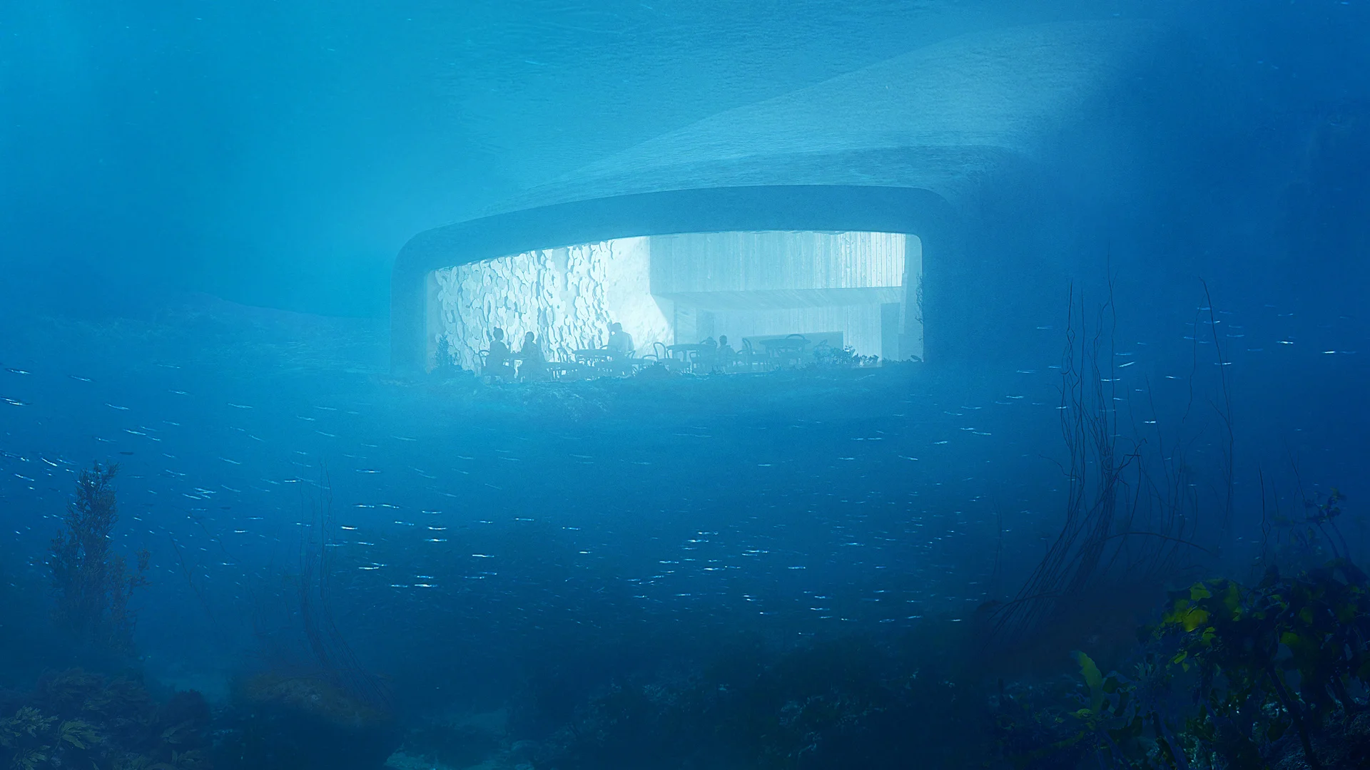 Snøhetta's Underwater Restaurant Looks Like A Stranded Spaceship - Fast ...