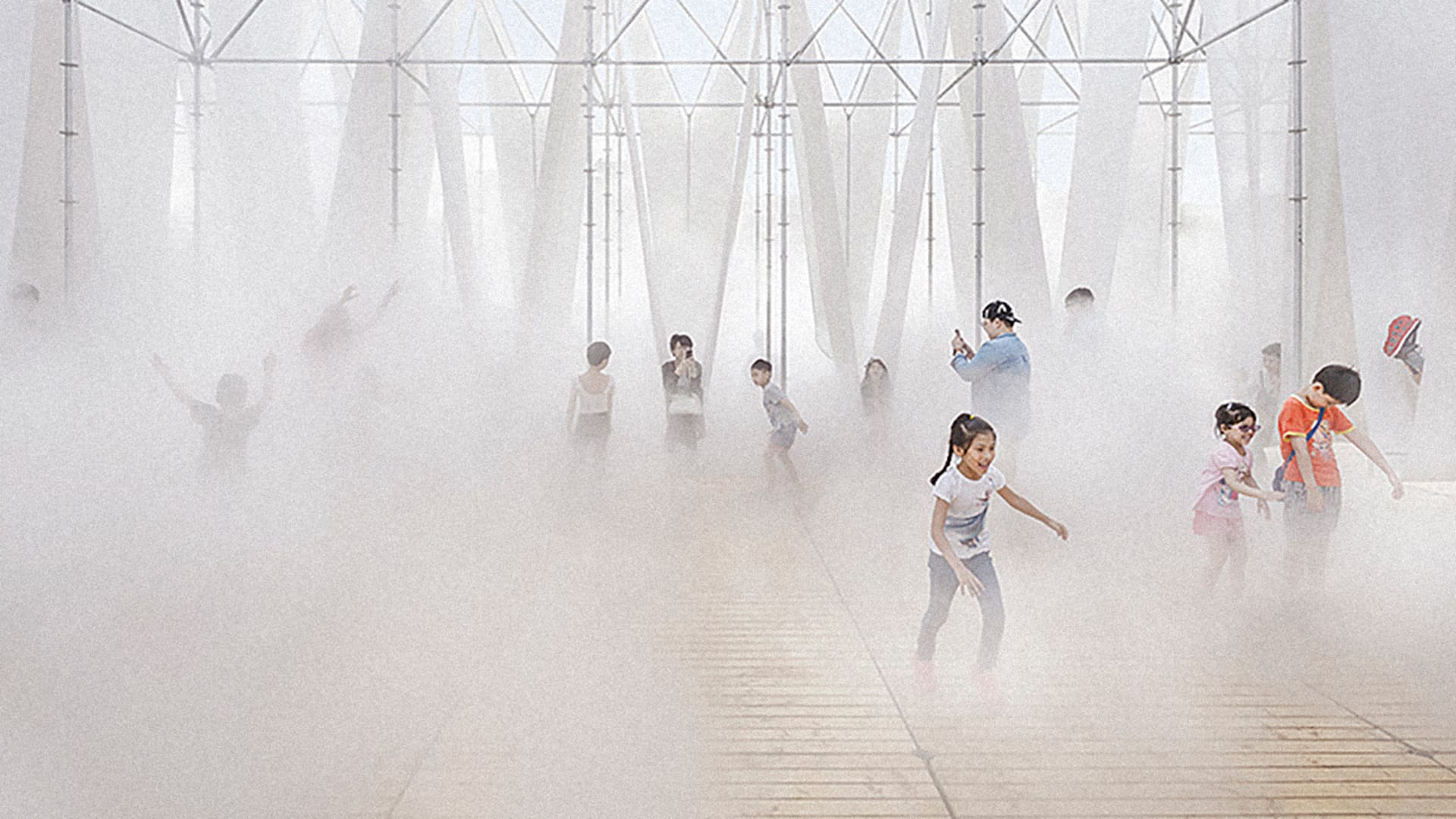 Step Inside A Building Made Of Mist - Fast Company