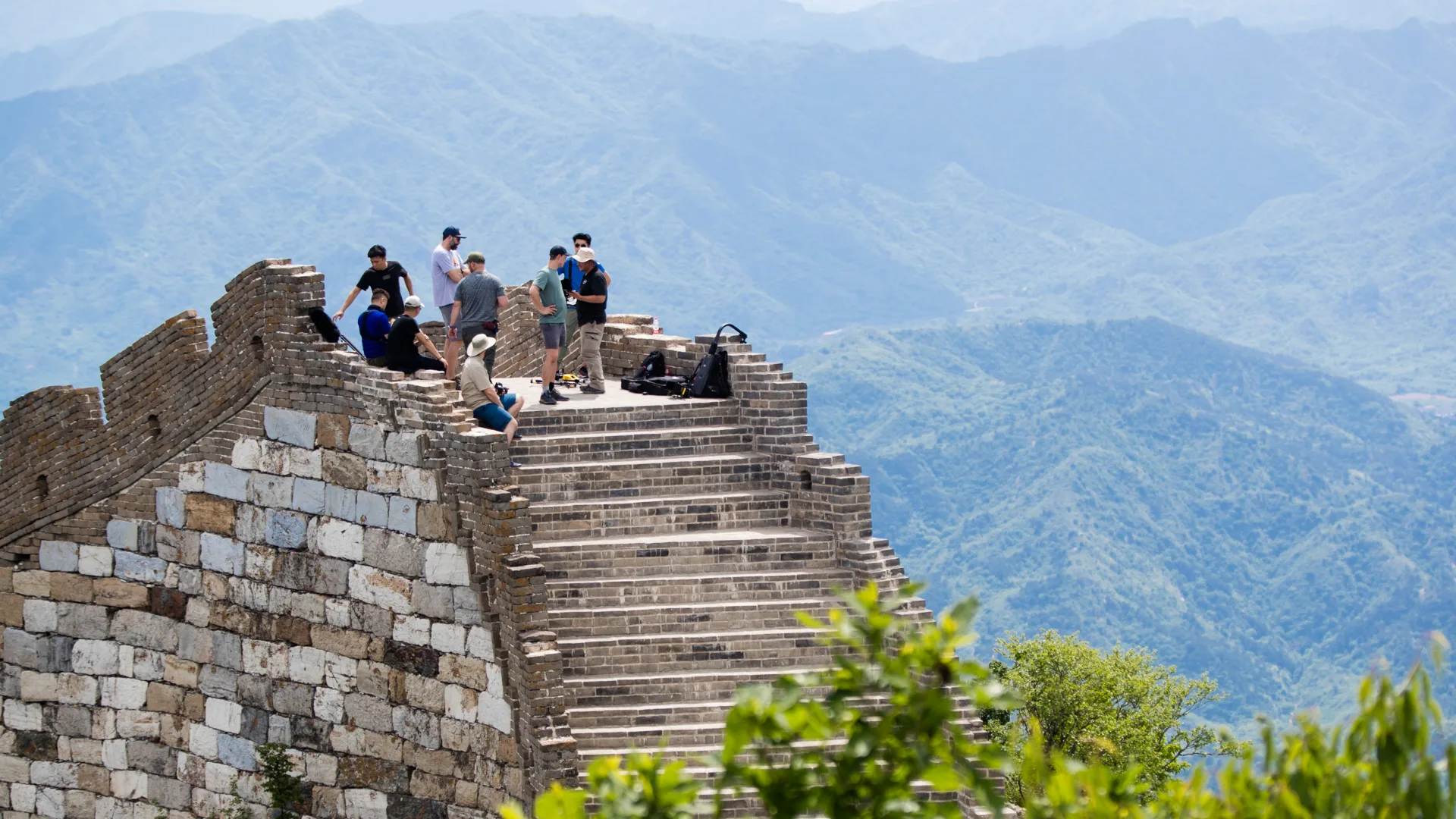 How Intel used drones and AI to help fix part of the Great Wall of ...