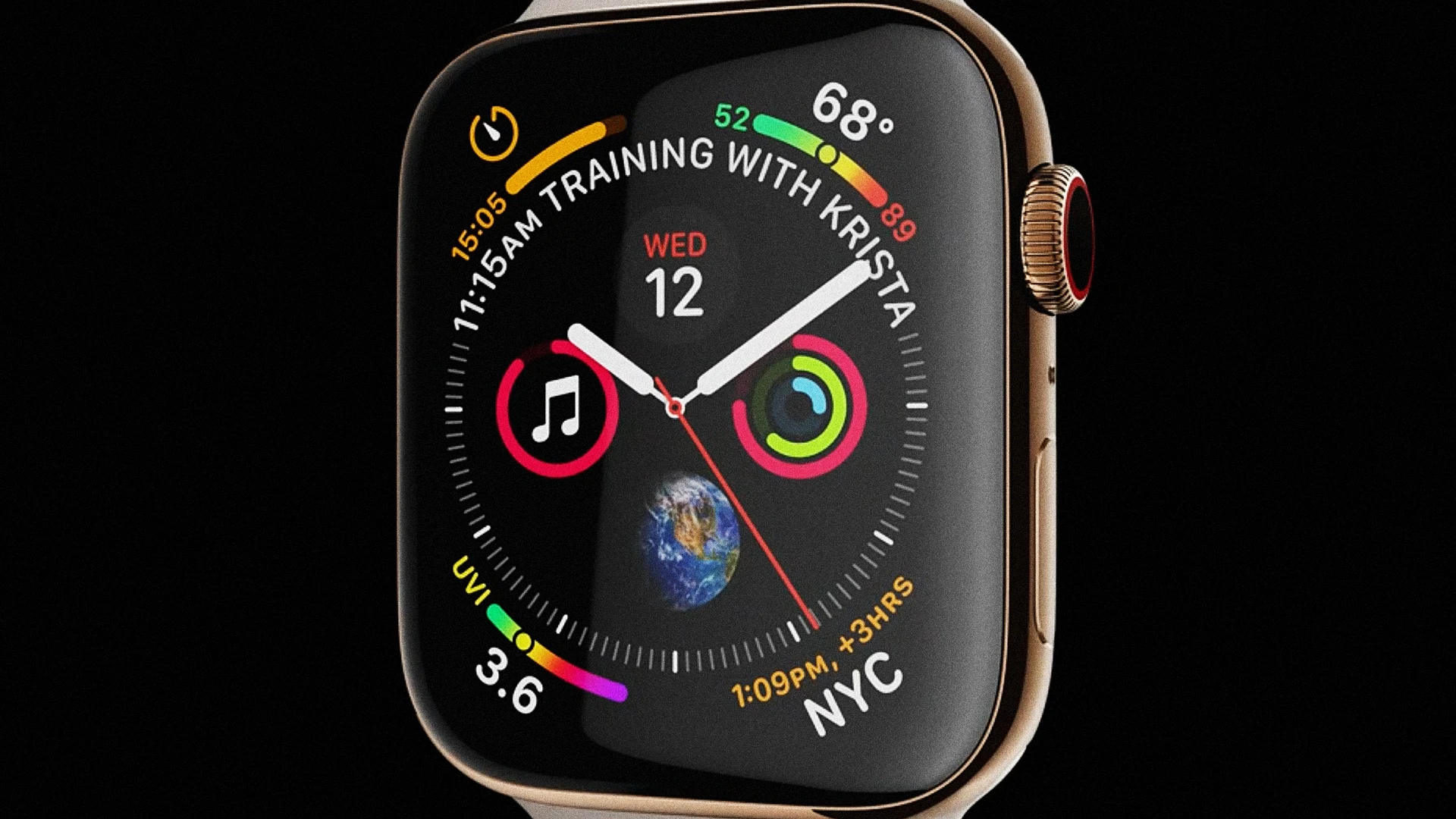 The new Apple Watch 4 face is a design crime - Fast Company