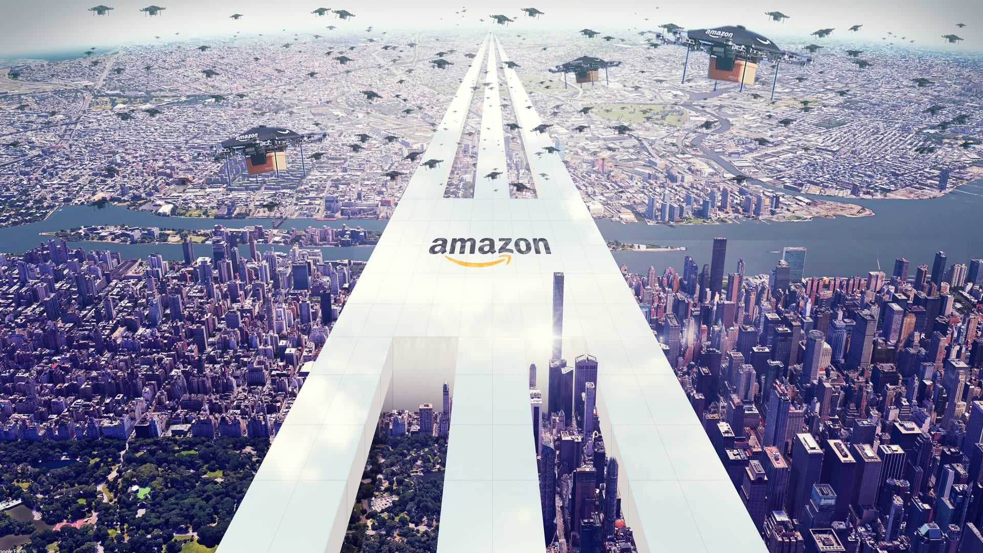 Architects envision Amazon's New York, and it's terrifying - Fast Company