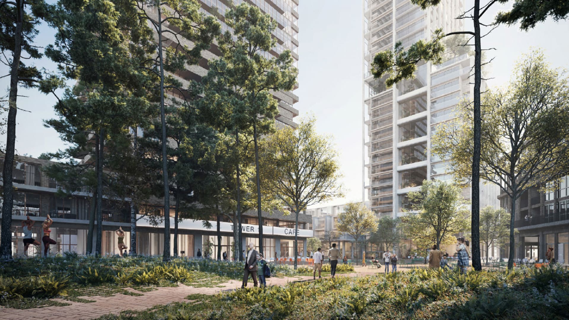 This sustainable apartment complex of the future has farms, community ...