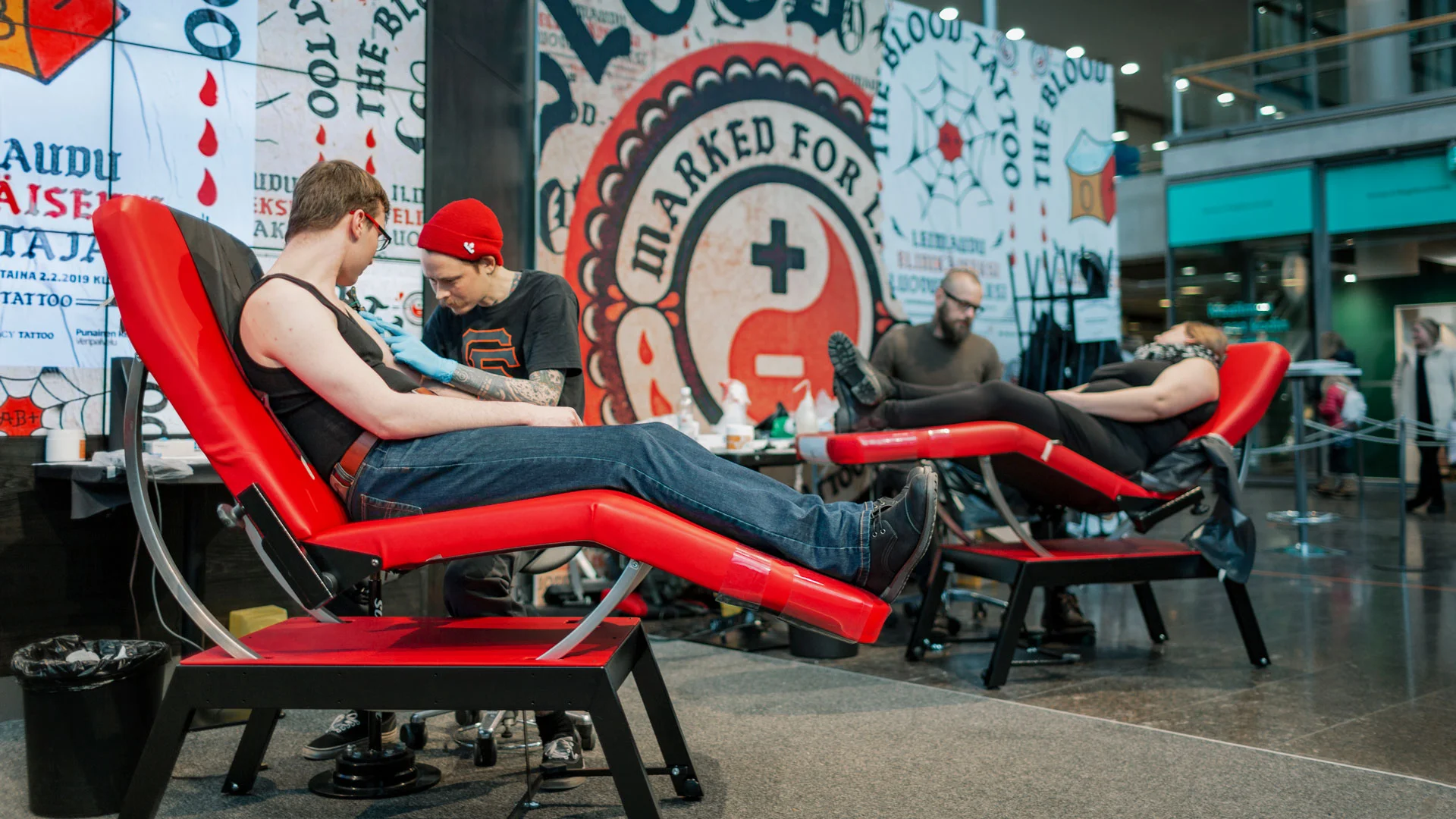 These blood-type tattoos remind people that getting inked doesn't mean ...