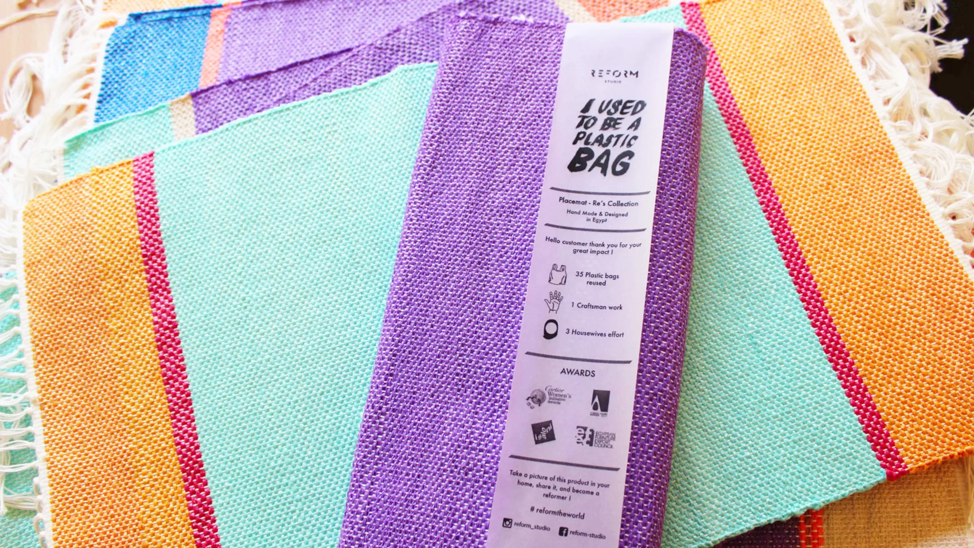 This beautiful new fabric is actually old plastic bags woven on a loom Fast Company