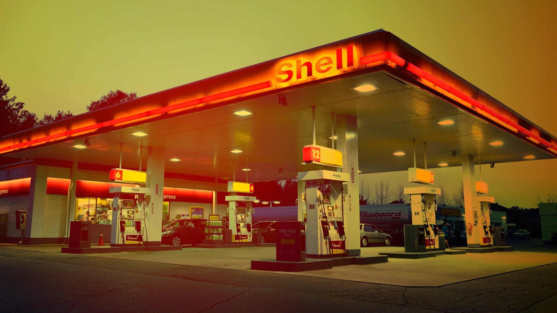 fast fuel shell