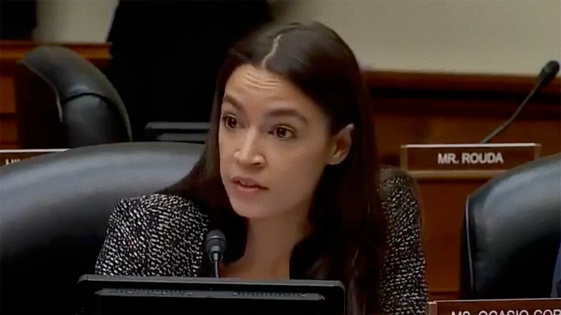 Here's AOC calling out the vicious circle of white men building biased ...