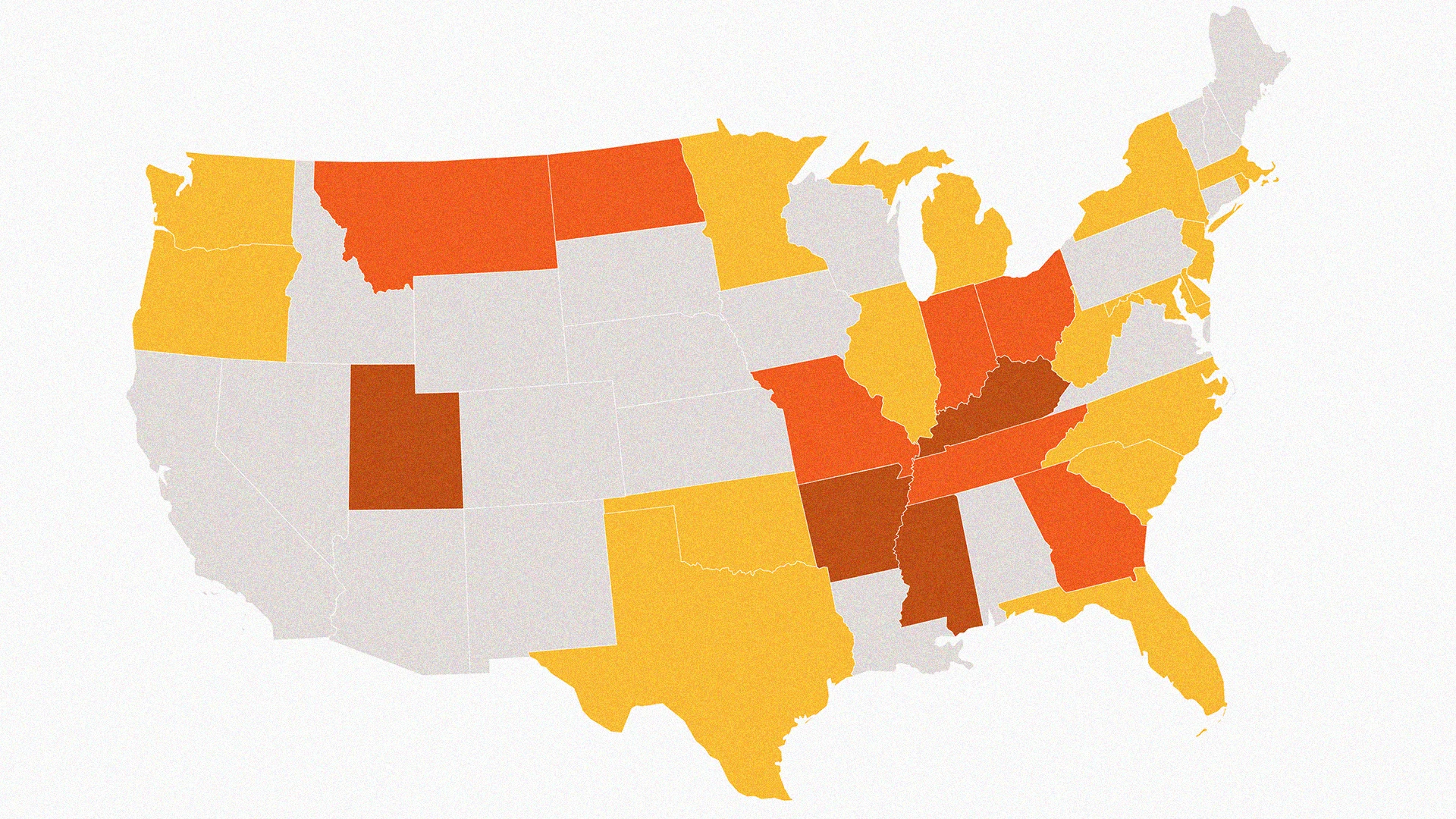 This map of abortion ban proposals and laws shows where rights are ...