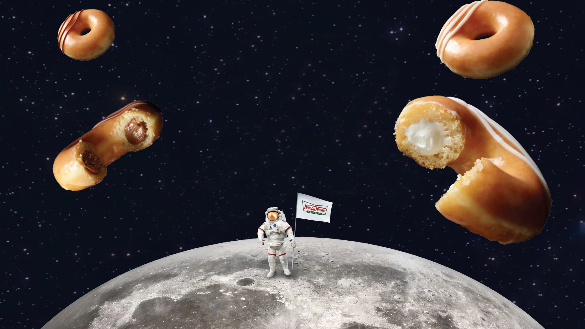 Here's how to get your free Krispy Kreme Moon-landing tribute donut ...