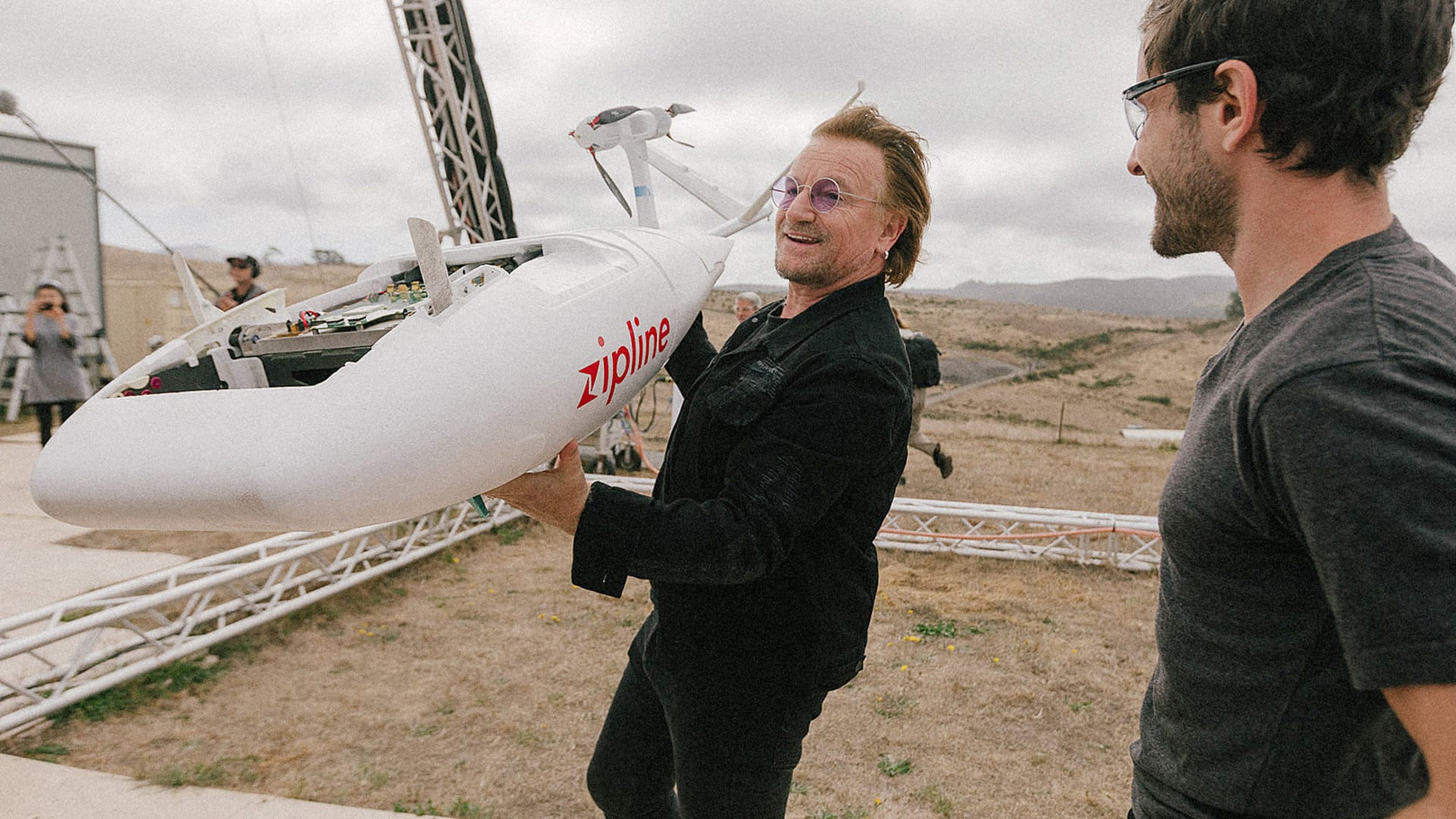 Bono is really into drones now (but it's good) - Fast Company