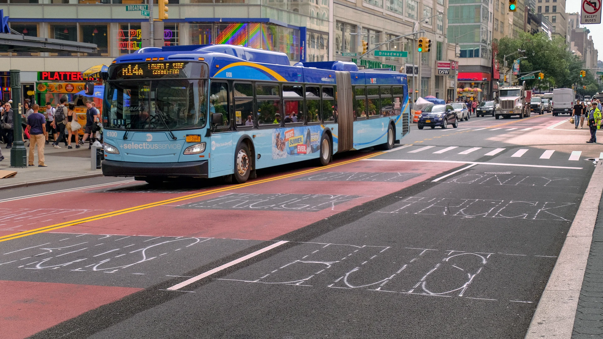 How to get buses to run on schedule? Restrict other traffic - Fast Company