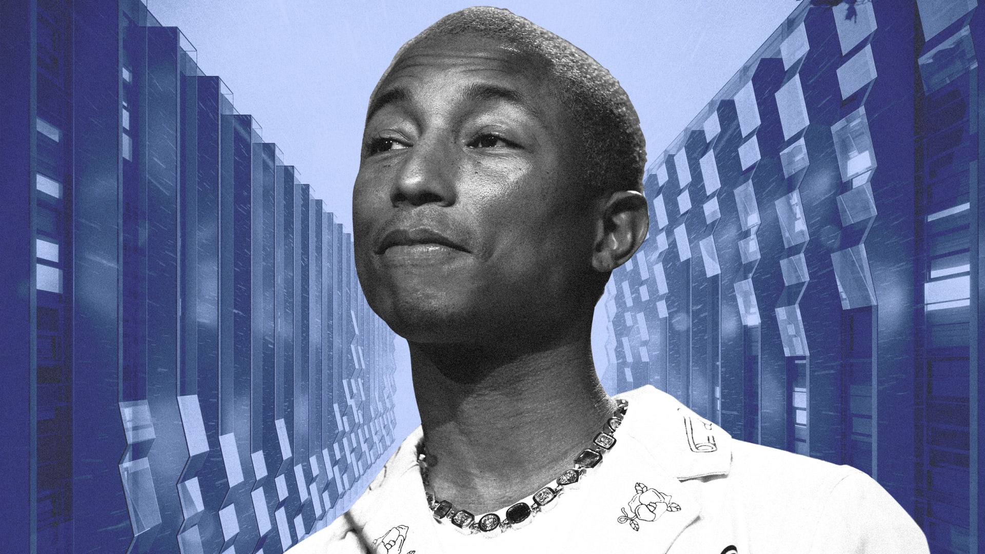 Pharrell's latest collaboration: designing ultra-minimal luxury towers ...