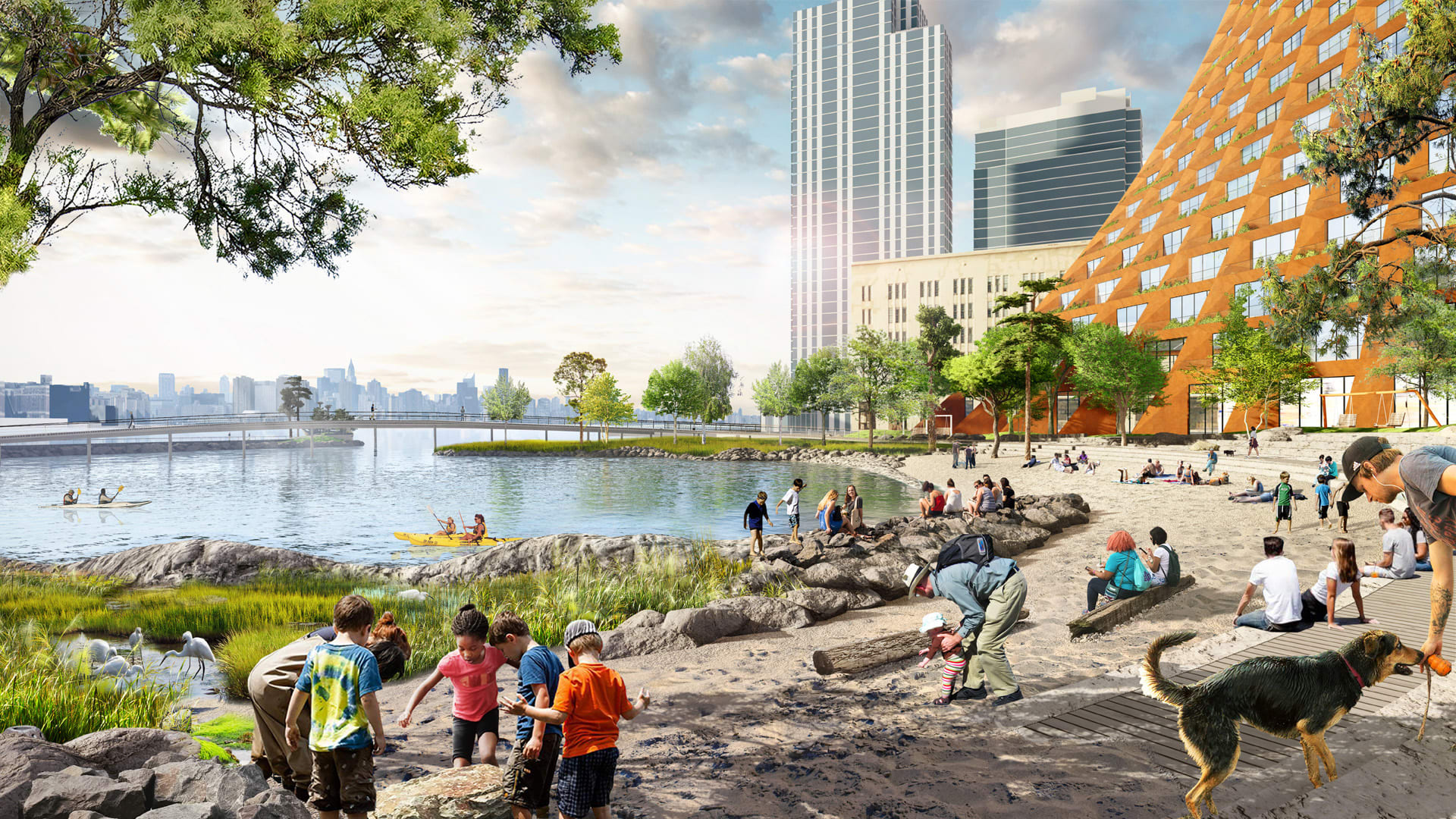This new coastal Brooklyn park is designed to thrive as sea levels rise ...