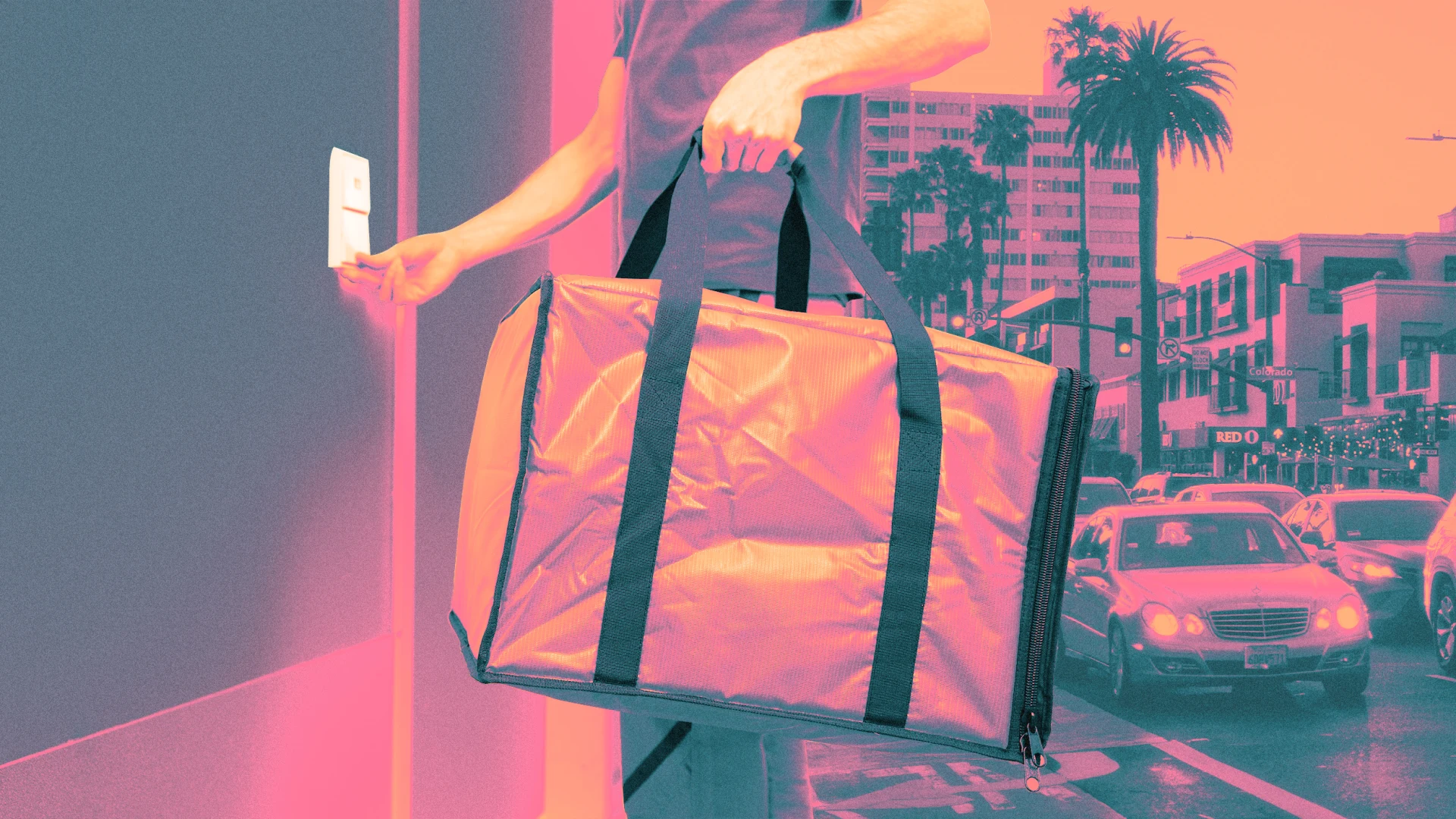 Food delivery workers in L.A. spend more to make a delivery than ...