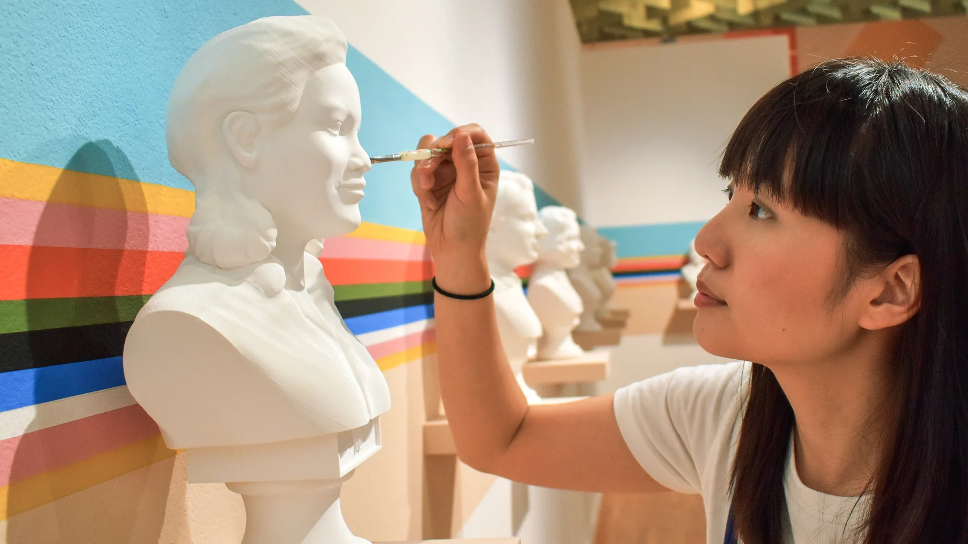 These 3D-printed sculptures celebrate amazing women in science and tech ...