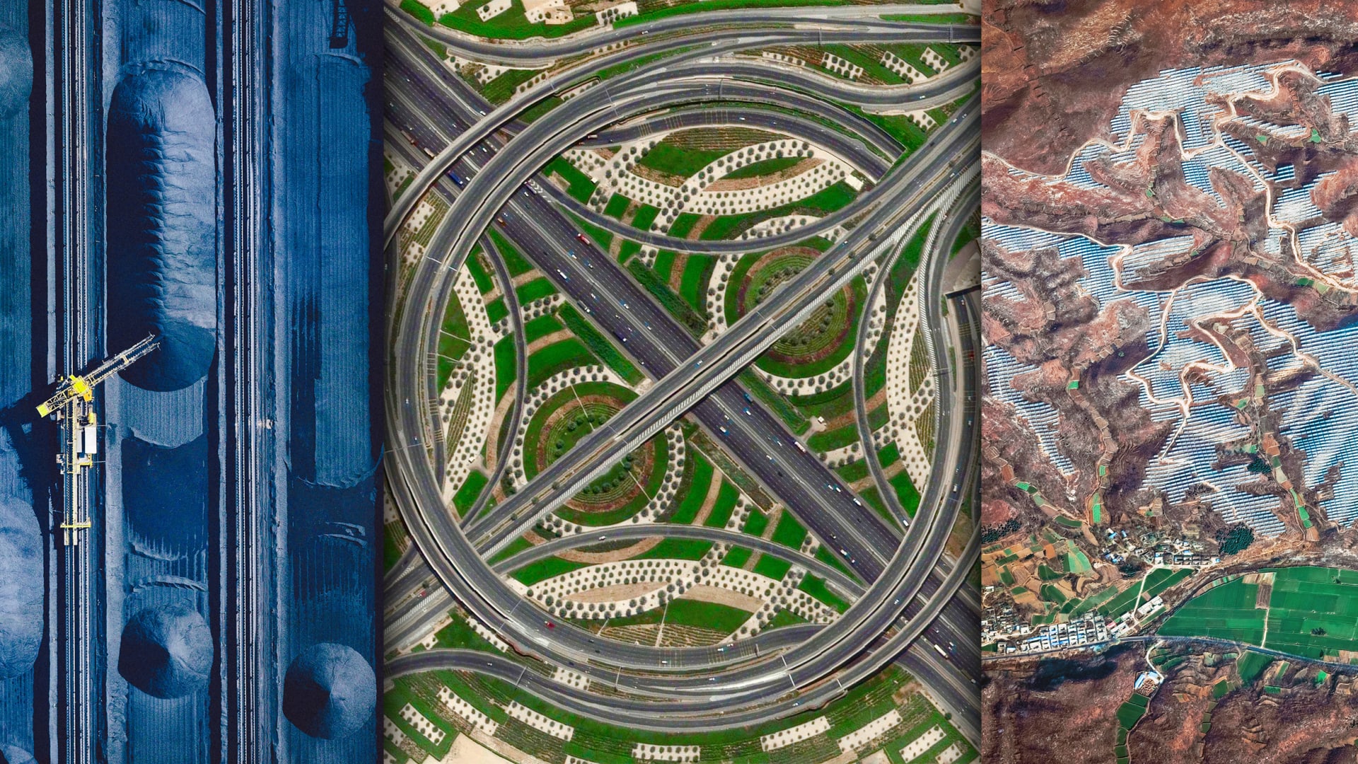 These extraordinary satellite photos give just a hint of the extent to ...