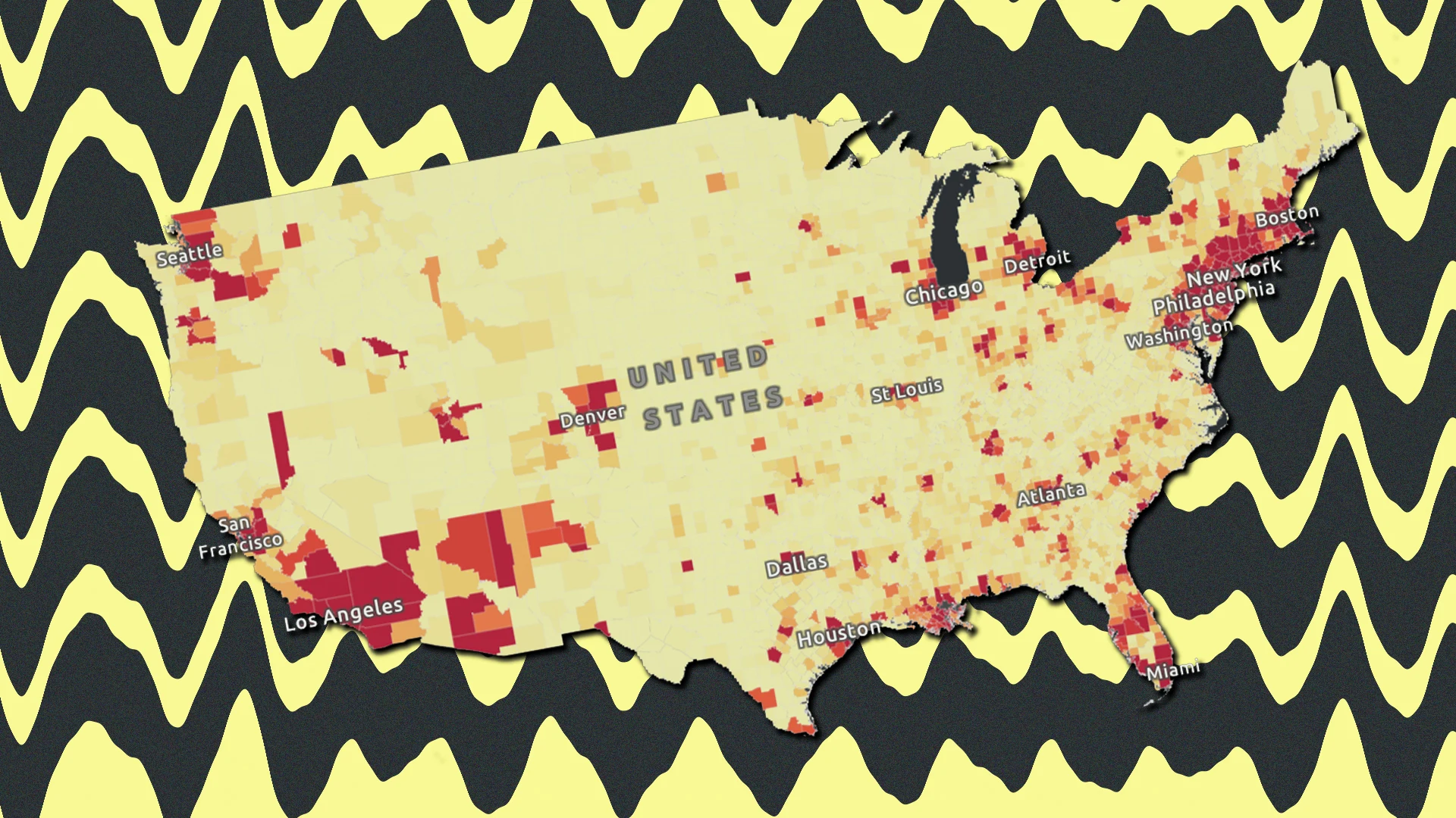 This real-time coronavirus U.S. map shows detailed data on local death ...