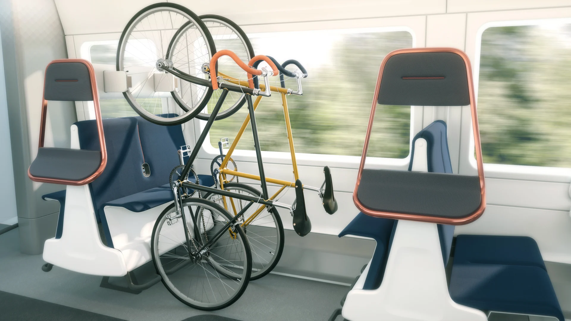 How social distancing could make public transportation more bike ...