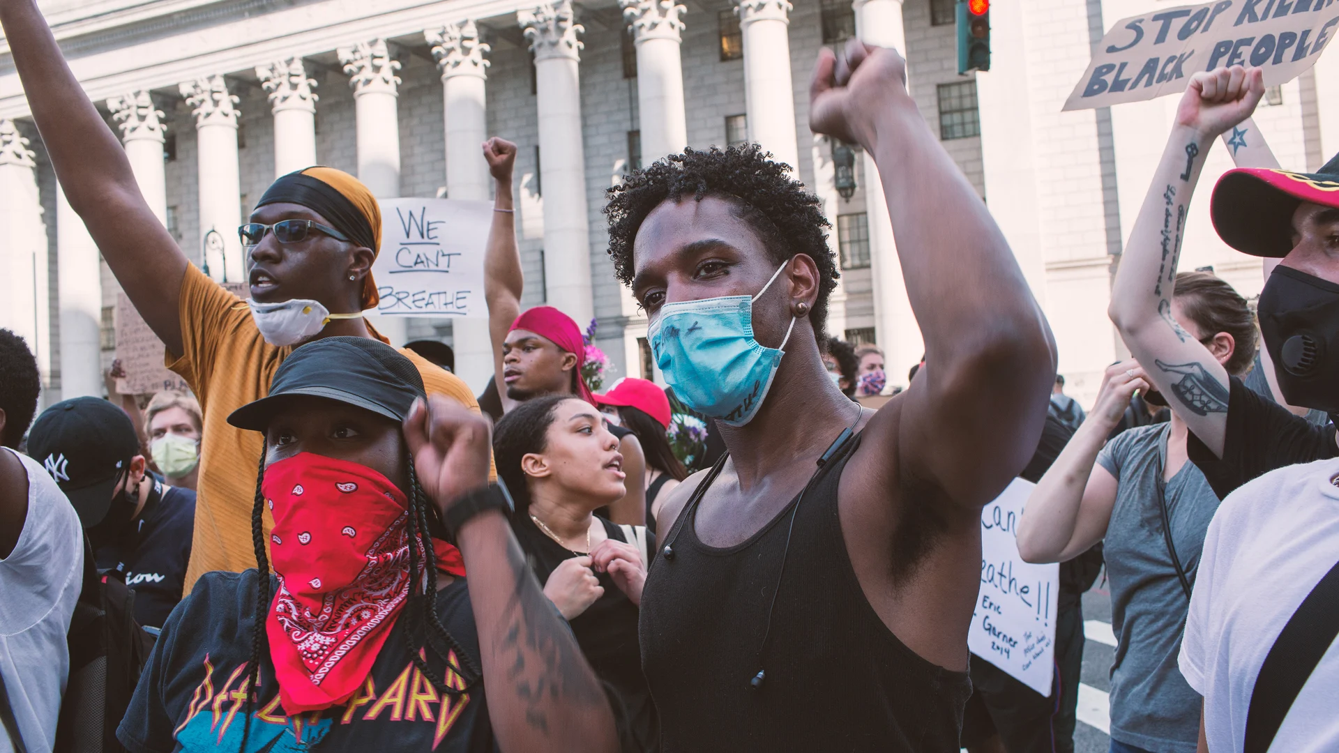 This one image explains what's happening at the anti-racism protests ...