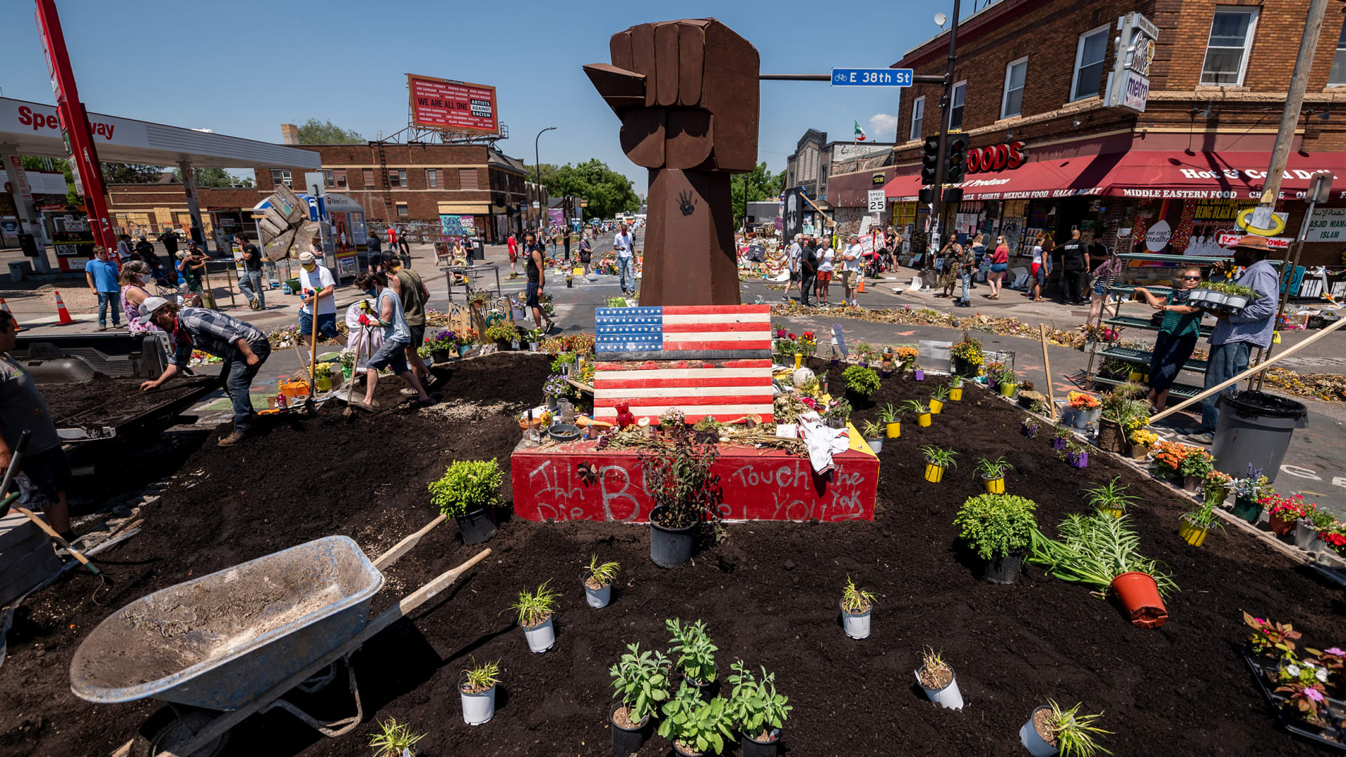 What should become of the place where George Floyd was killed? - Fast ...