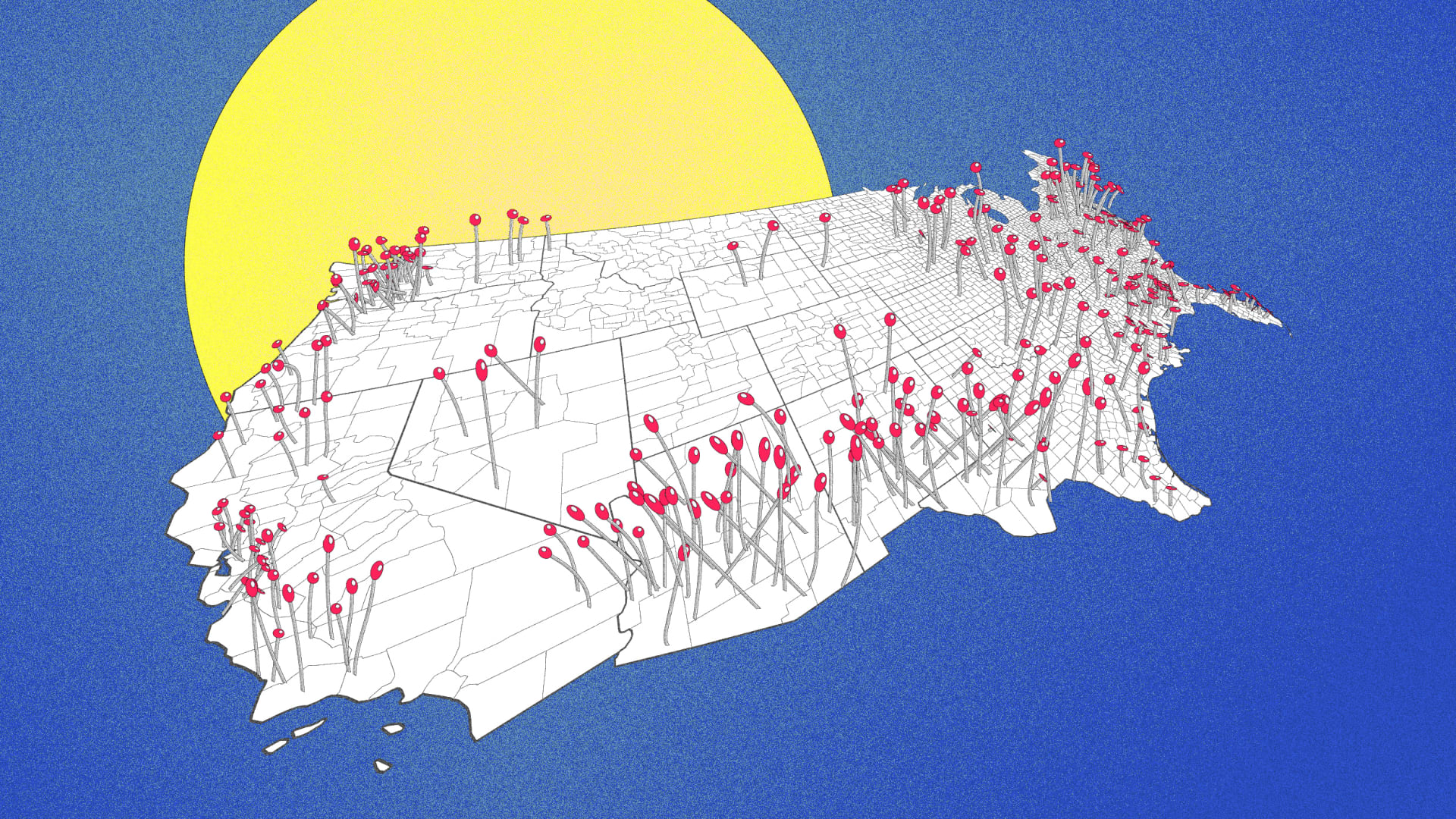 Do you live in a COVID-19 hotspot? Harvard created a simple map that ...