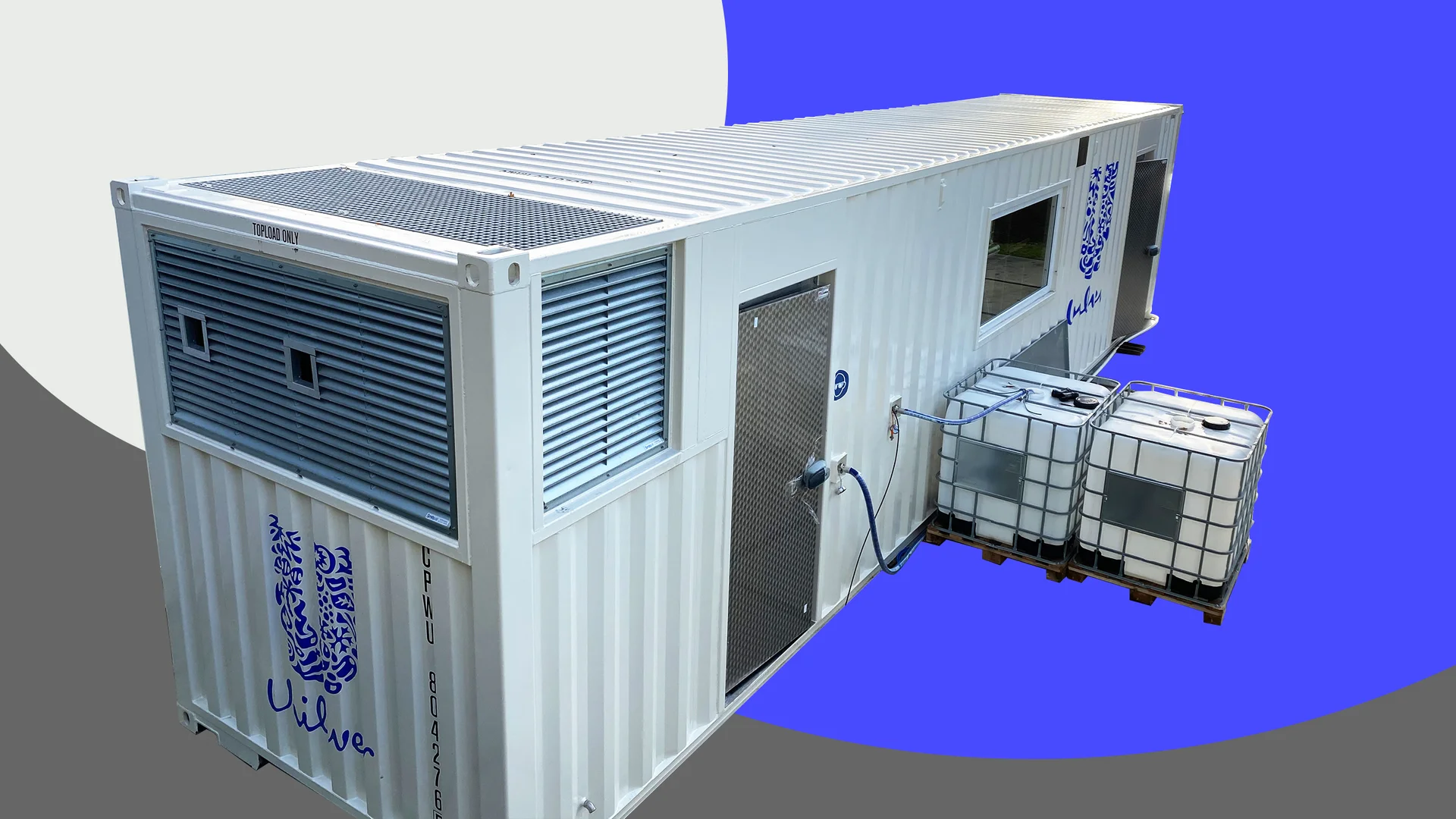Unilever's new nano-factories fit in a shipping container, so they can ...