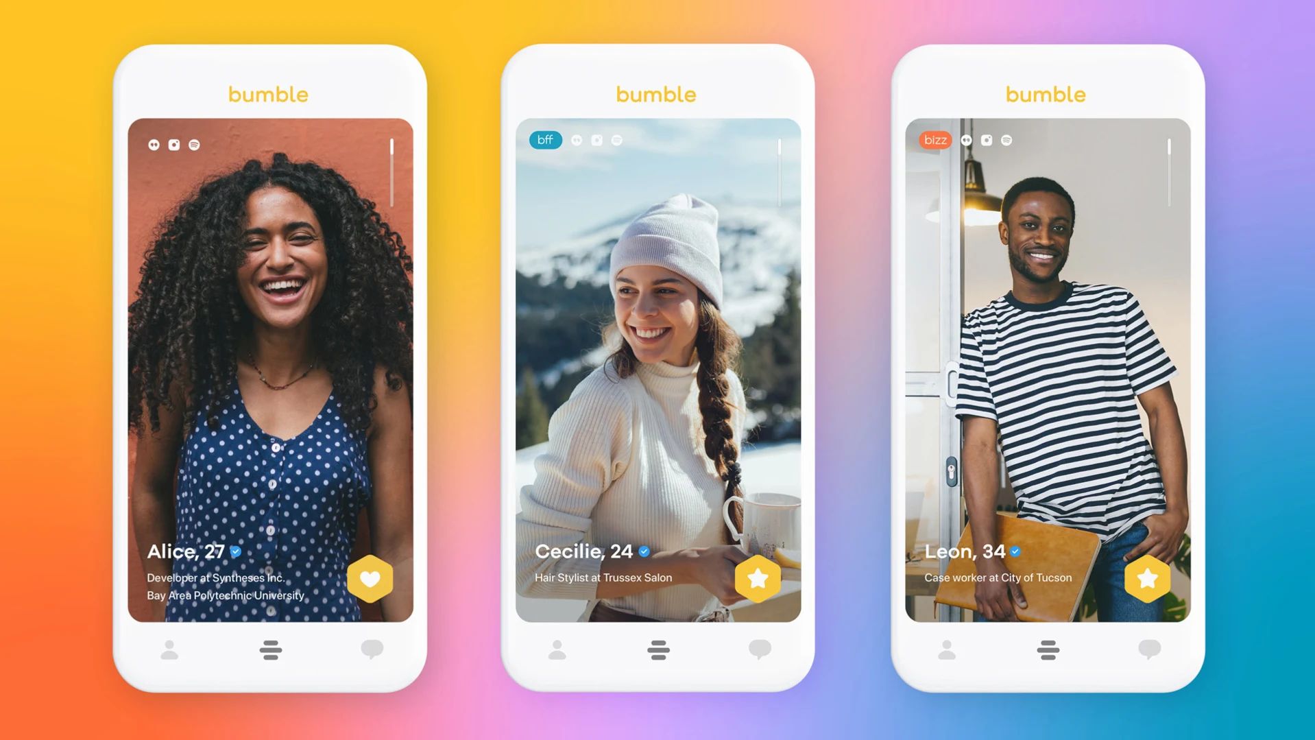 How Bumble's clever design helped the app go public - Fast Company
