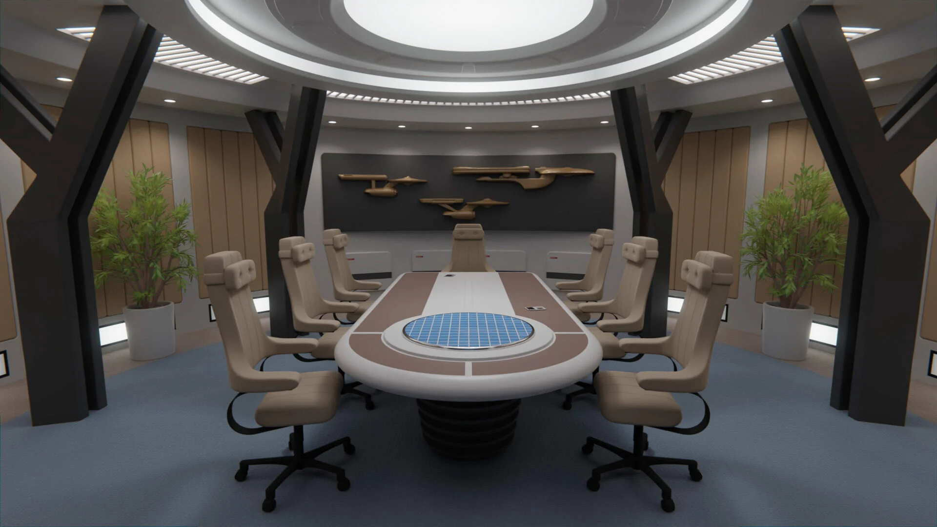See the unexpectedly sophisticated chairs of 'Star Trek,' from Eames to ...