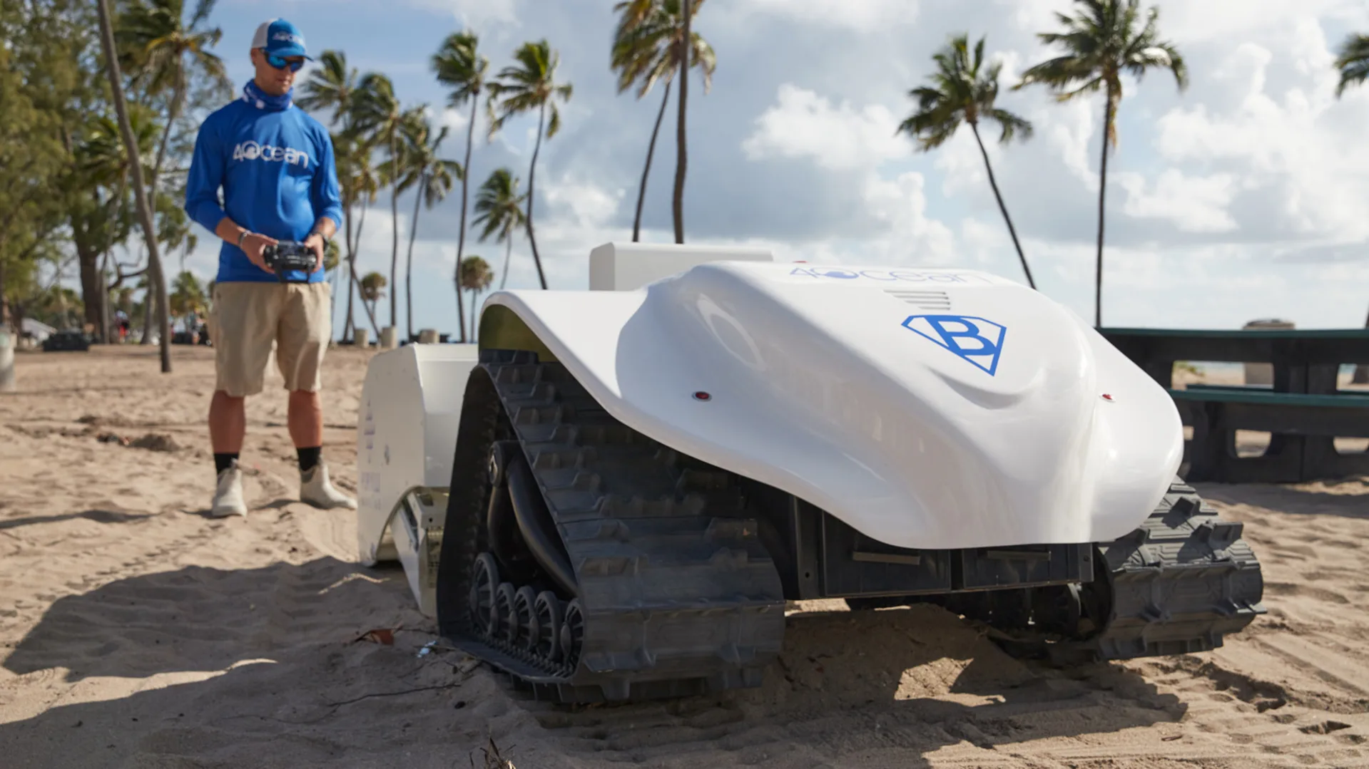 This beach-cleaning robot sifts sand for the tiny plastics that humans ...