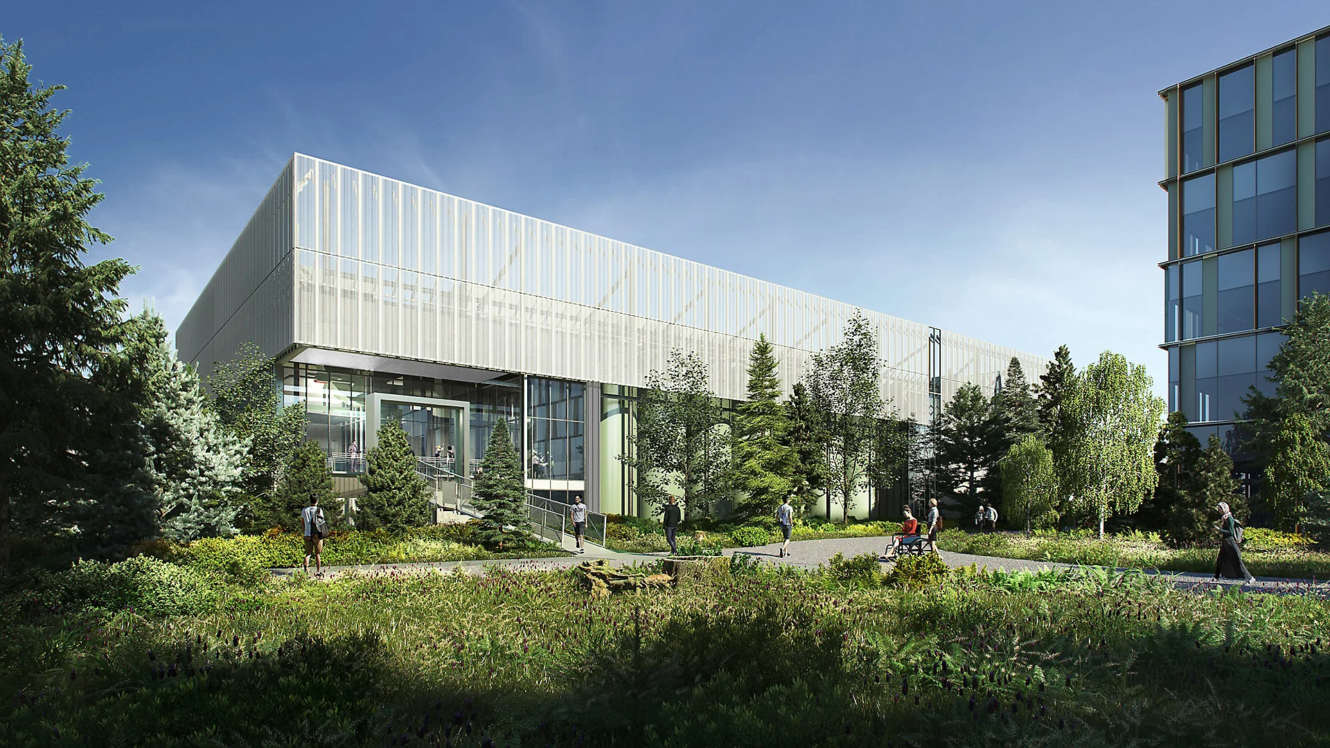 The centerpiece of Microsoft's massive new expansion is 550 feet ...