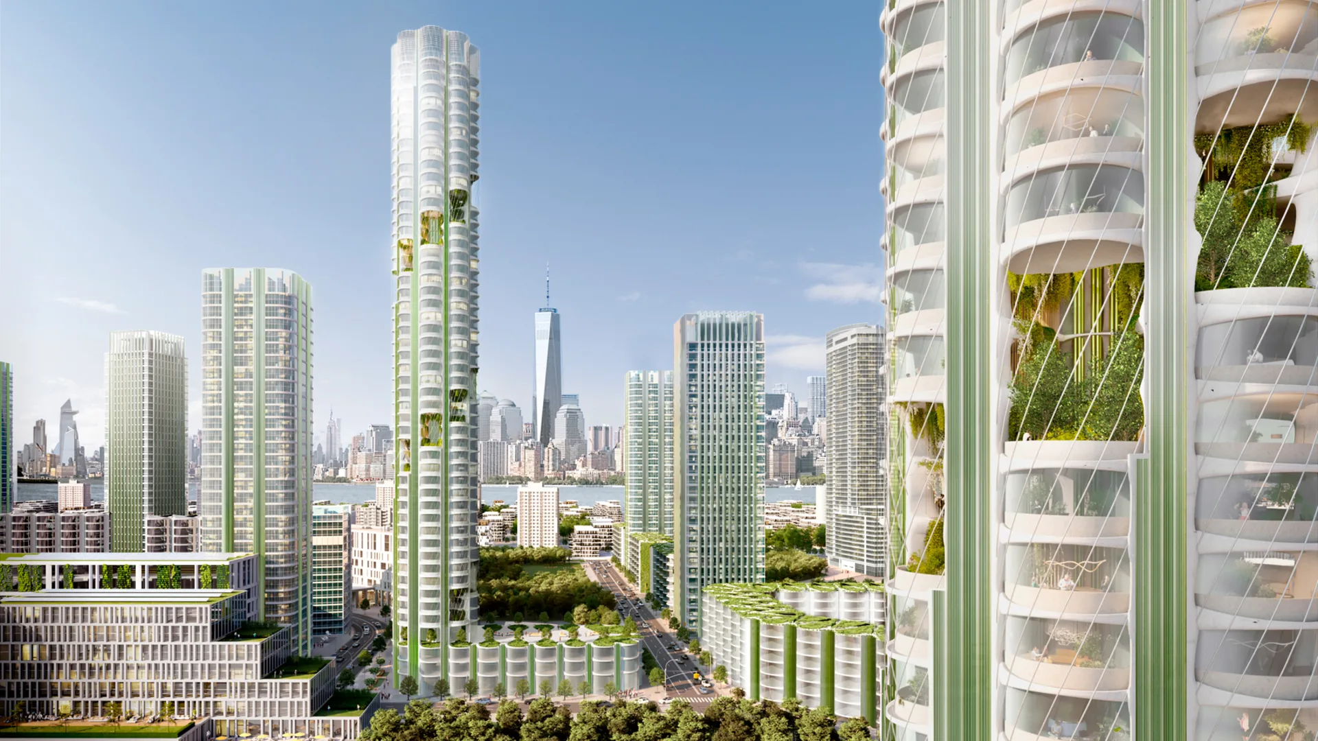 This stunning high-rise would absorb more carbon dioxide than it ...