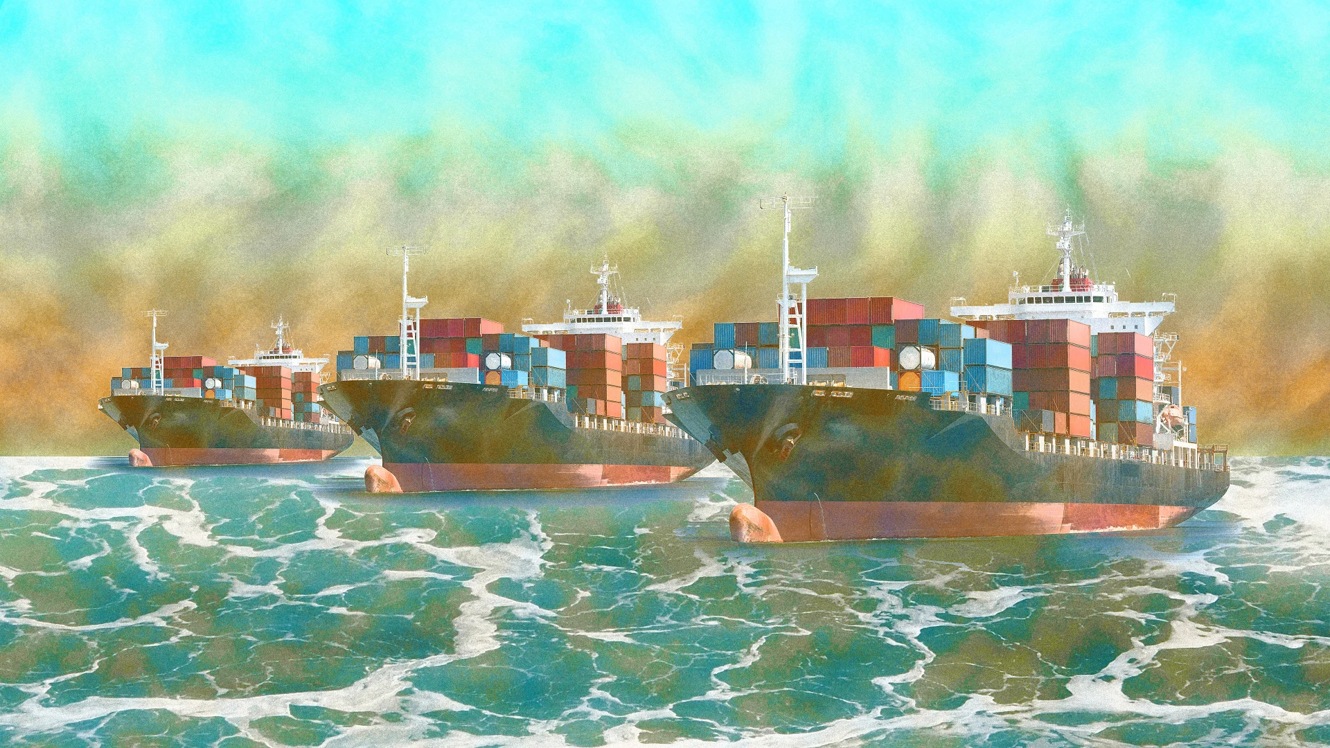 Backed-up container ships filled cities with pollution - Fast Company
