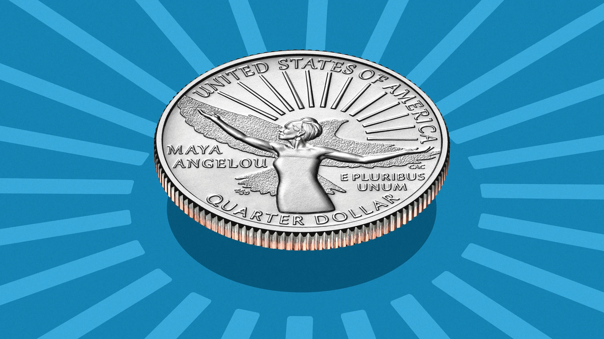 U.S. quarters get a dramatic redesign with Maya Angelou and other ...