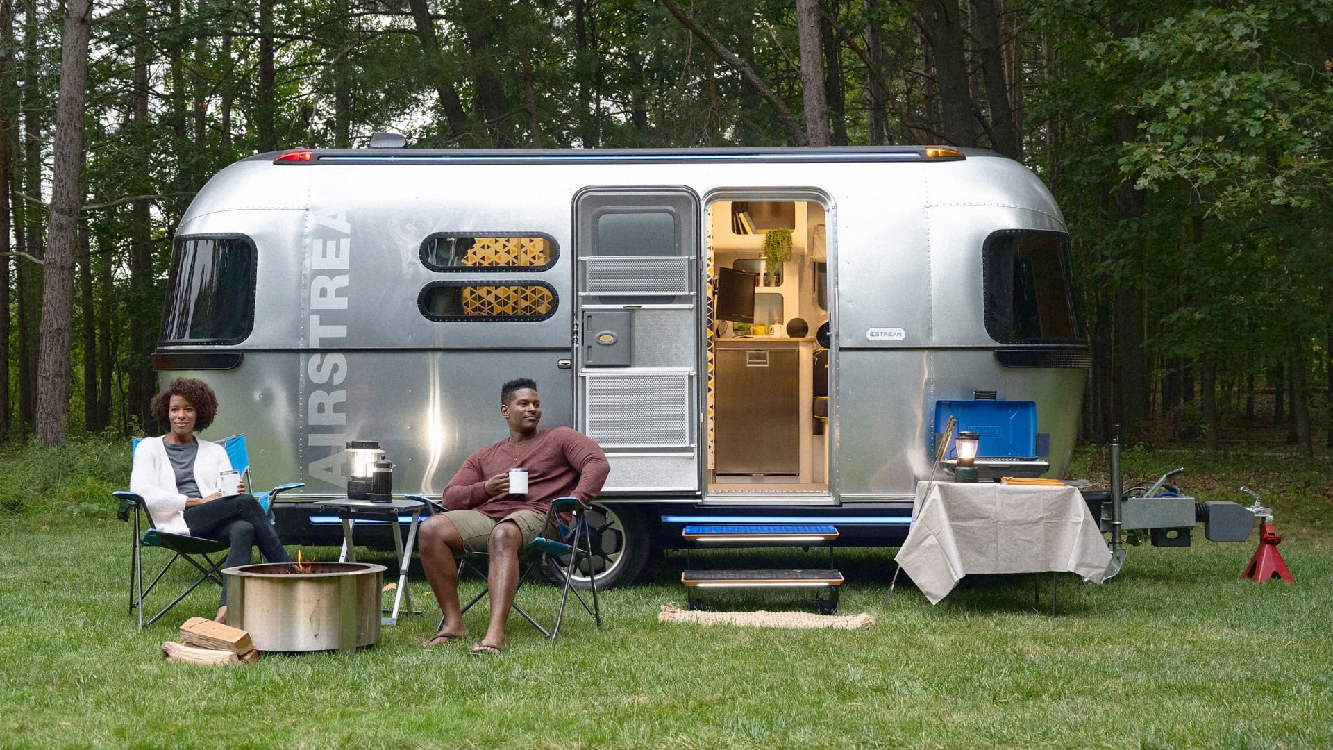 Airstream s new camper is solar powered and parks on its own Fast Company