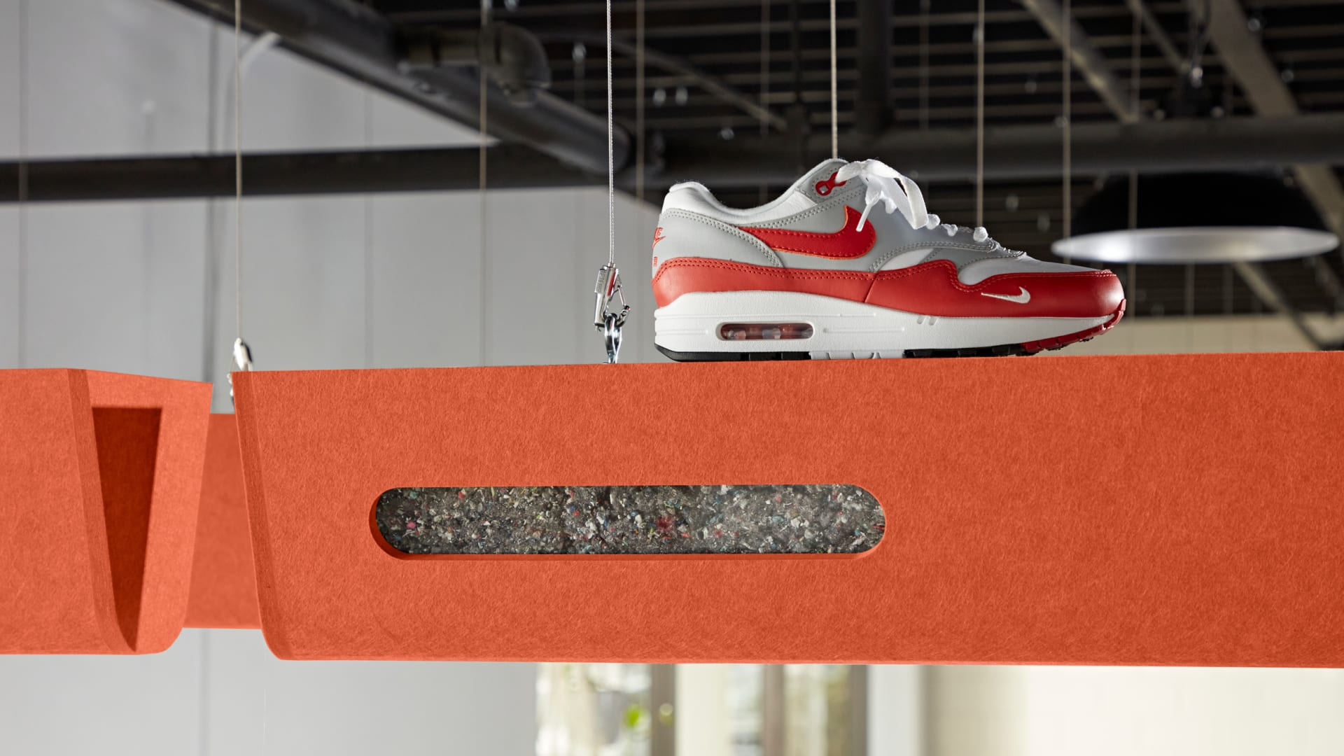 Nike shoes didn't just inspire these acoustic panels, they are the ...