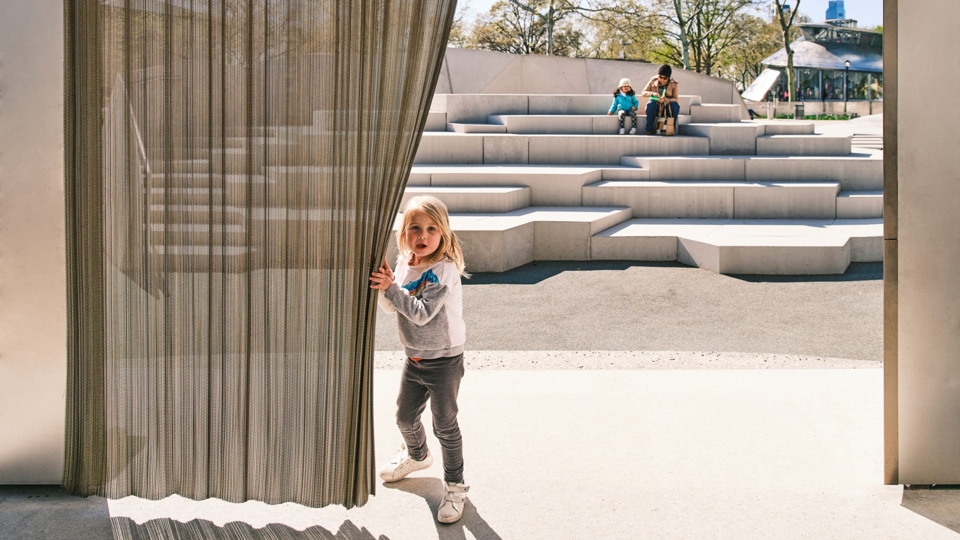 This $18 million playground doubles as an unusual barrier against ...