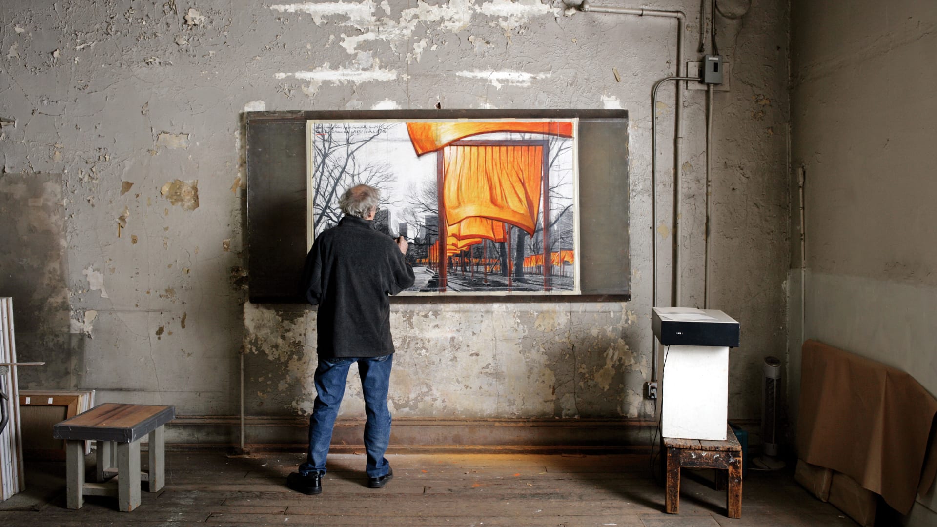 An inside look at the process behind Christo's monumental artworks ...