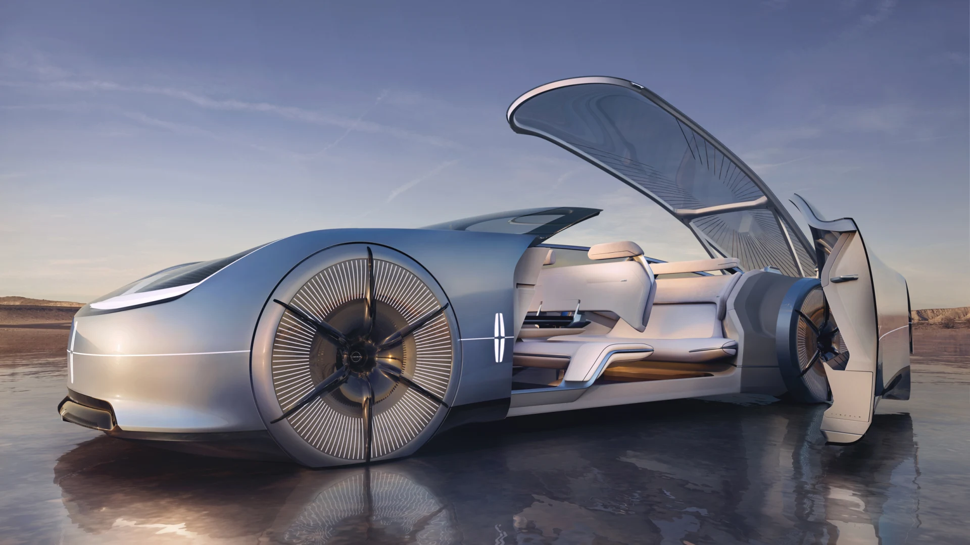 Ford's new vision for Lincoln is a sleek EV, almost as long as a limo ...