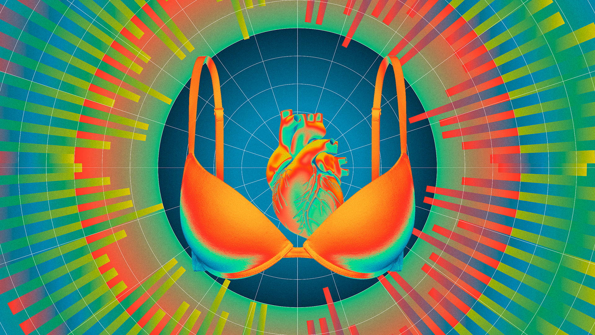 This bra is a wearable device that tracks your vital signs