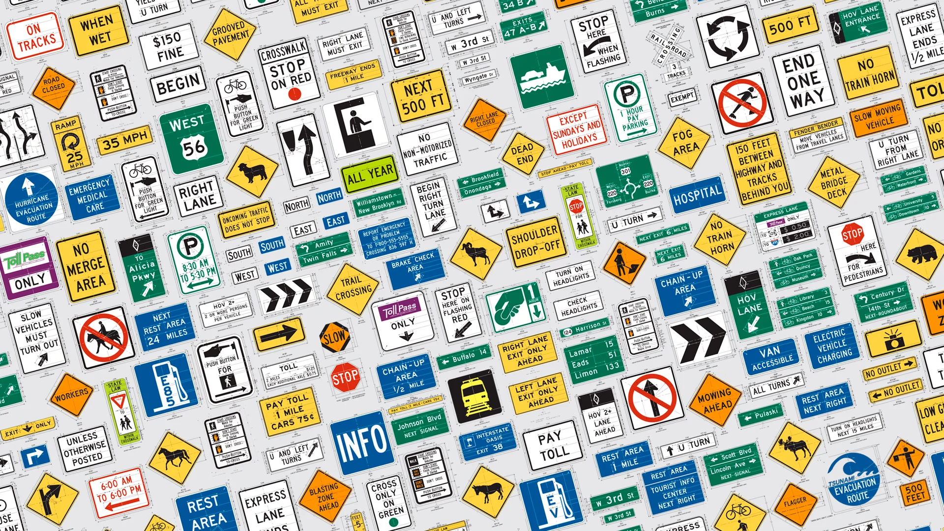 How highway signs became a rare beacon of American unity