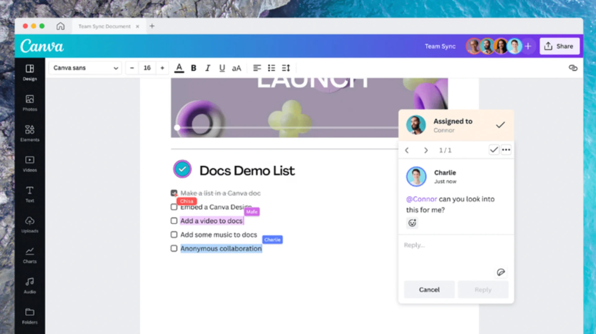 Canva Docs’s AI text generator is a great writing tool
