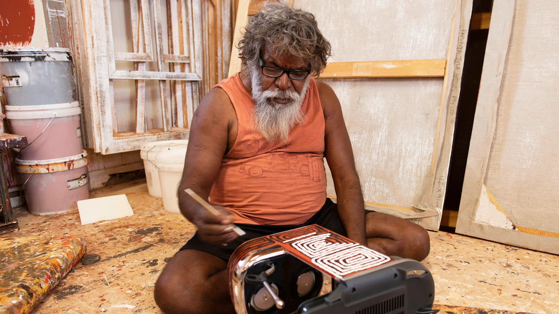 Breville's new appliances feature aboriginal artwork