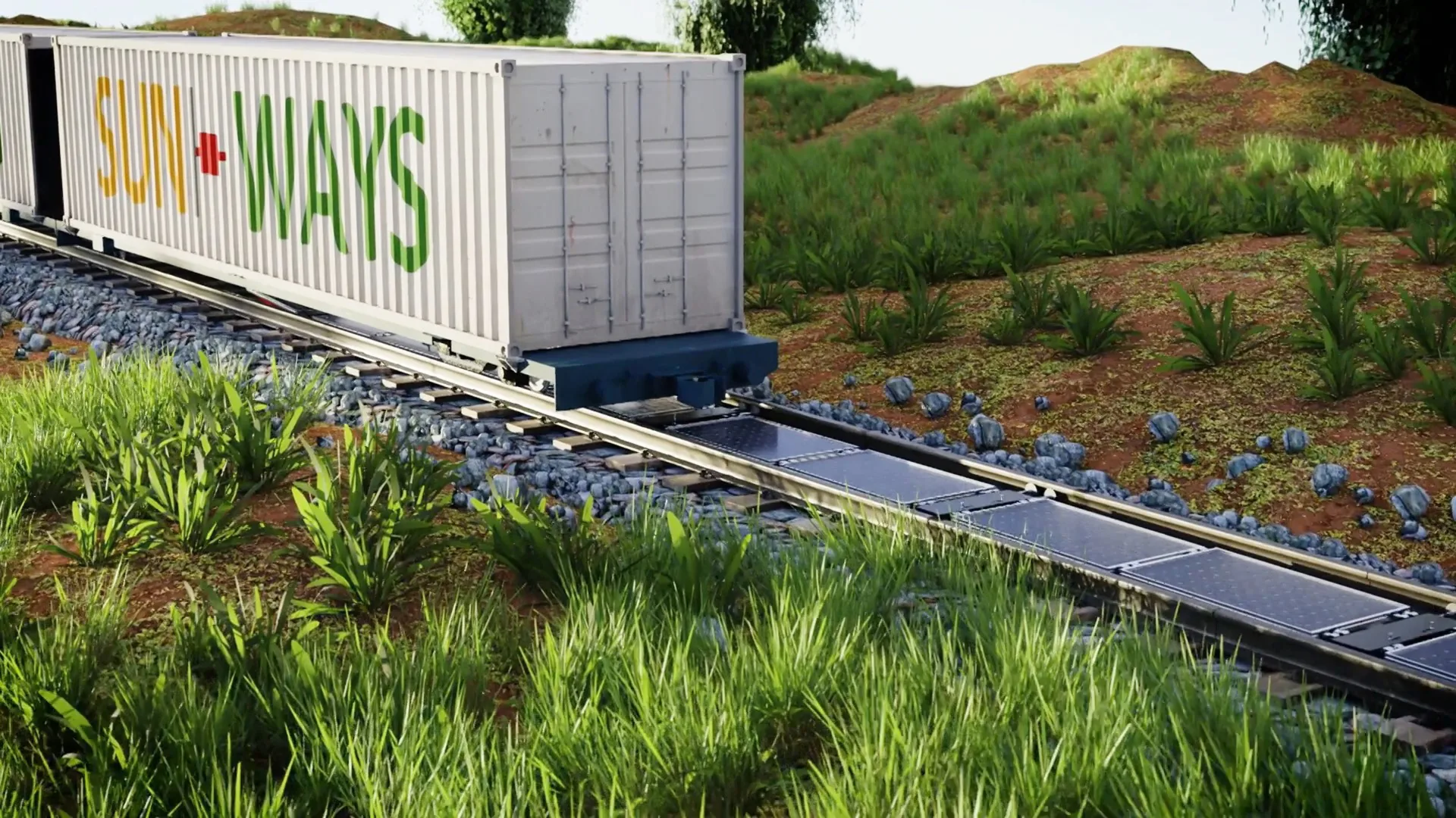 Solar power-generating train tracks are coming to Switzerland