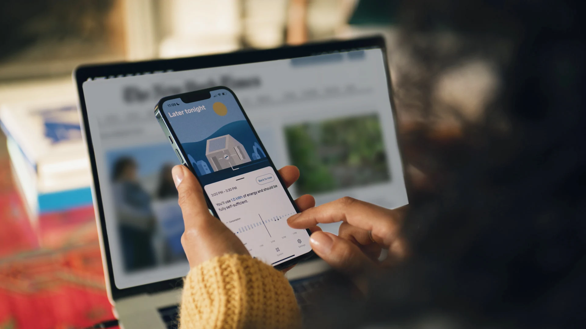 This former Tesla exec just launched a sleek new battery for solar power