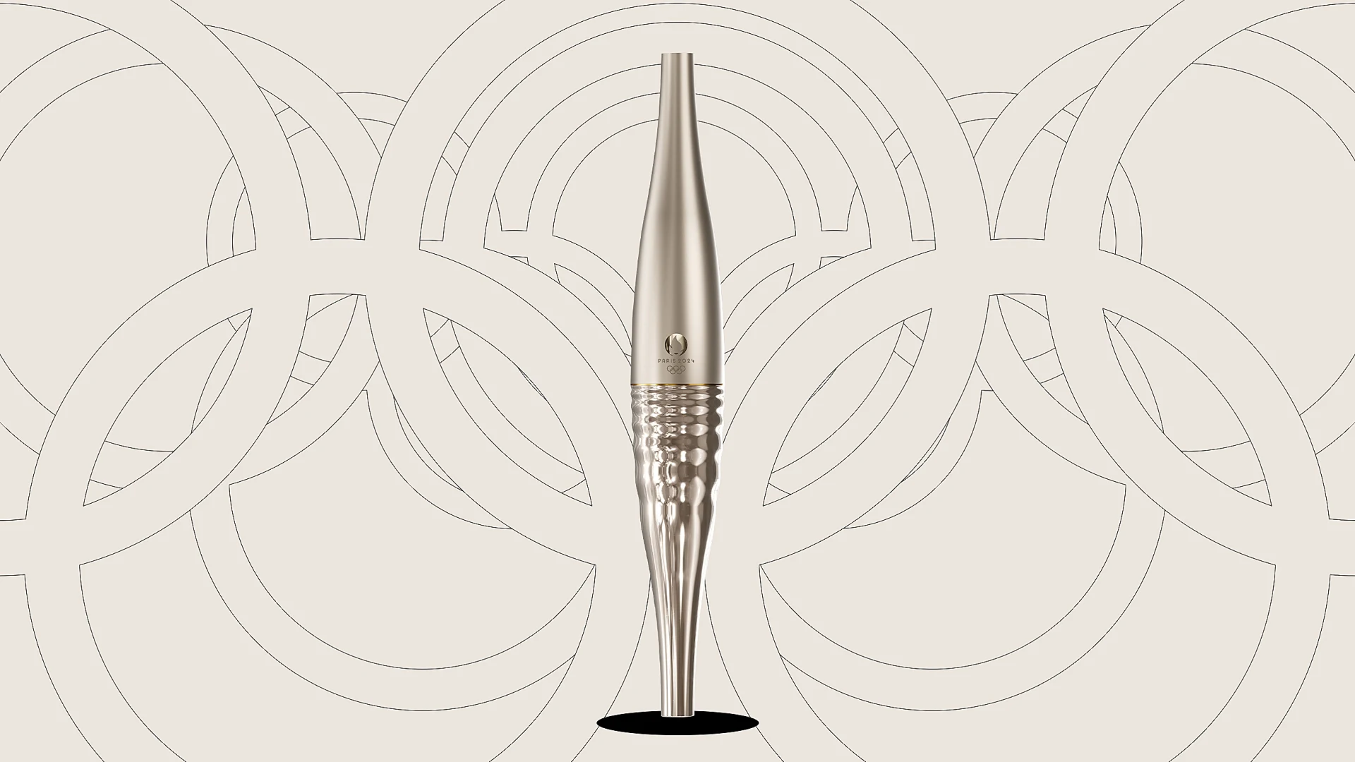 olympic torch drawing