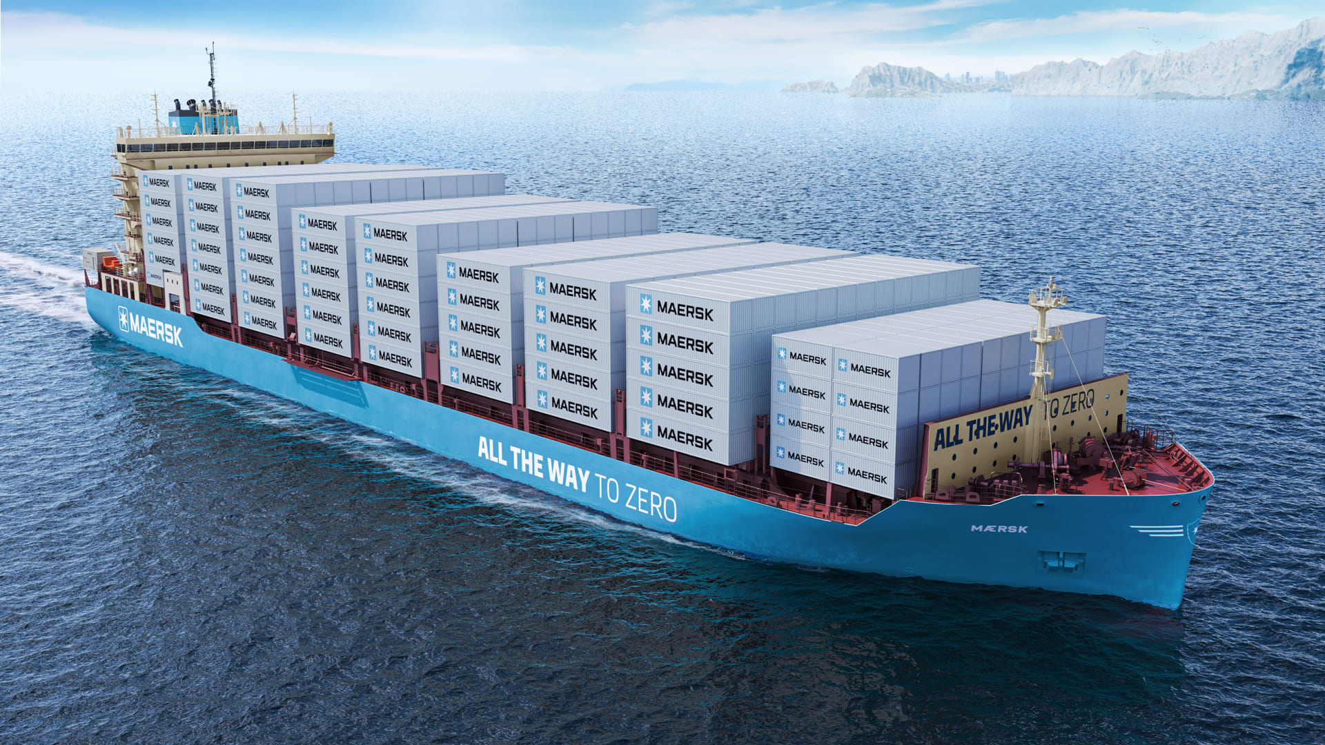The first cargo ship running on green methanol made of food waste has ...
