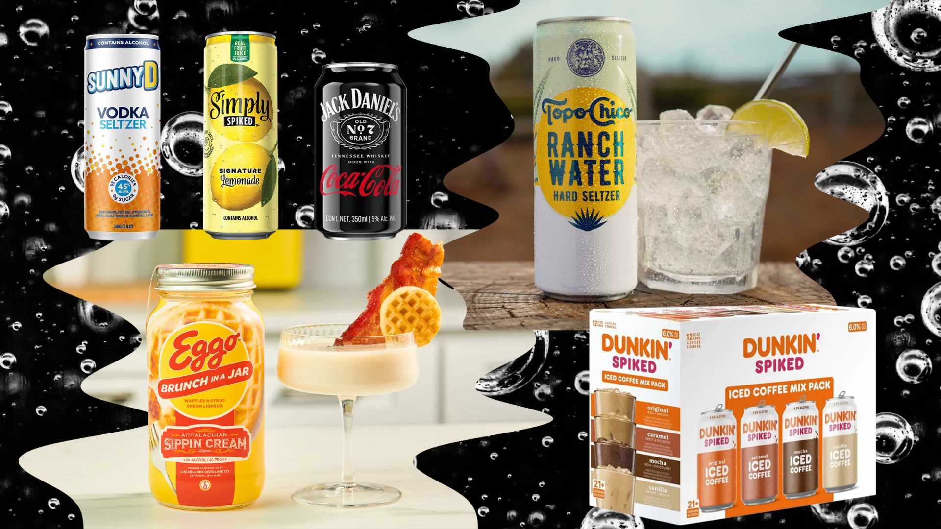 Drunk off Dunkin' and Eggos? Why every brand is spiking its drinks